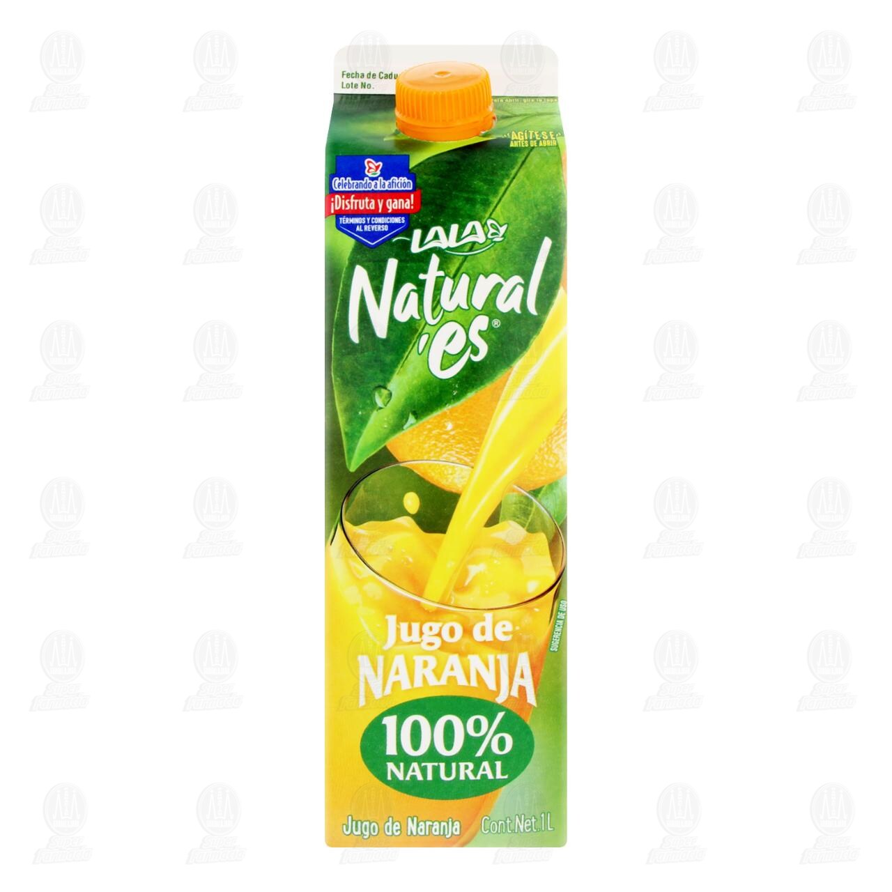 Jugo Lala Natural'es de Naranja, 1 l. de LALA | Farmacias Guadalajara