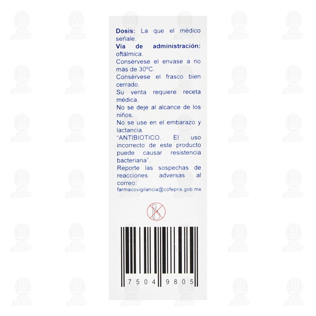 Neomicina Polimixina B Gramicidina Solución Oftálmica, 15 ml. de OPKO ...