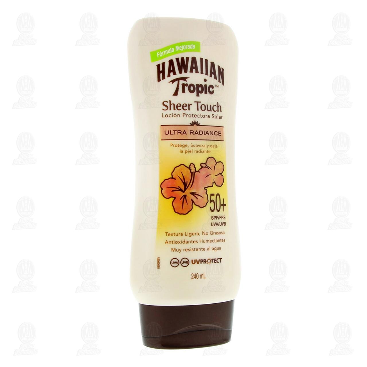 Protector Solar Hawaiian Tropic Ultra Radiance en Loción FPS 50, 240 ml ...