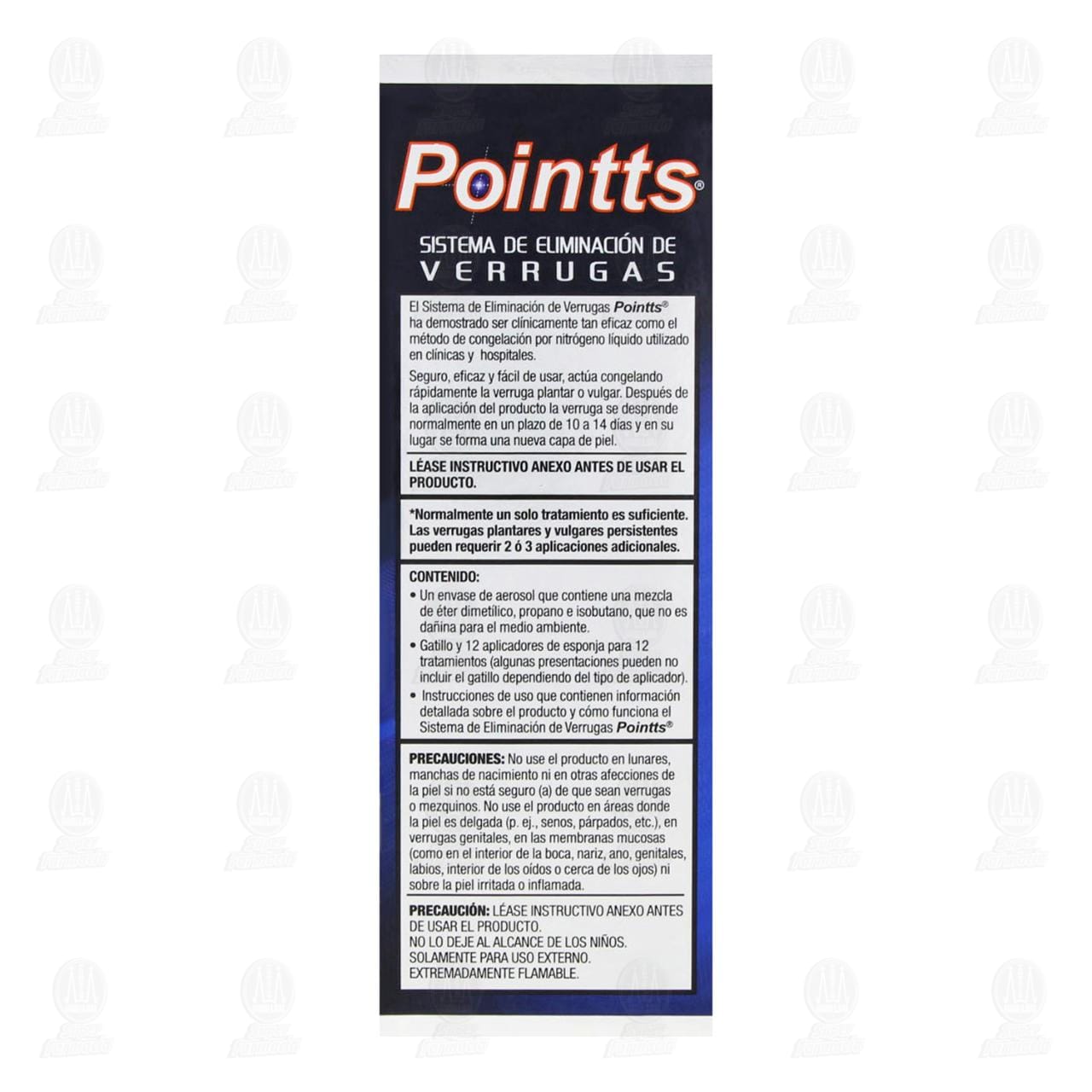 Pointts Verrugas y Mezquinos 80ml/53gr Aerosol con Aplicador de POINTTS ...