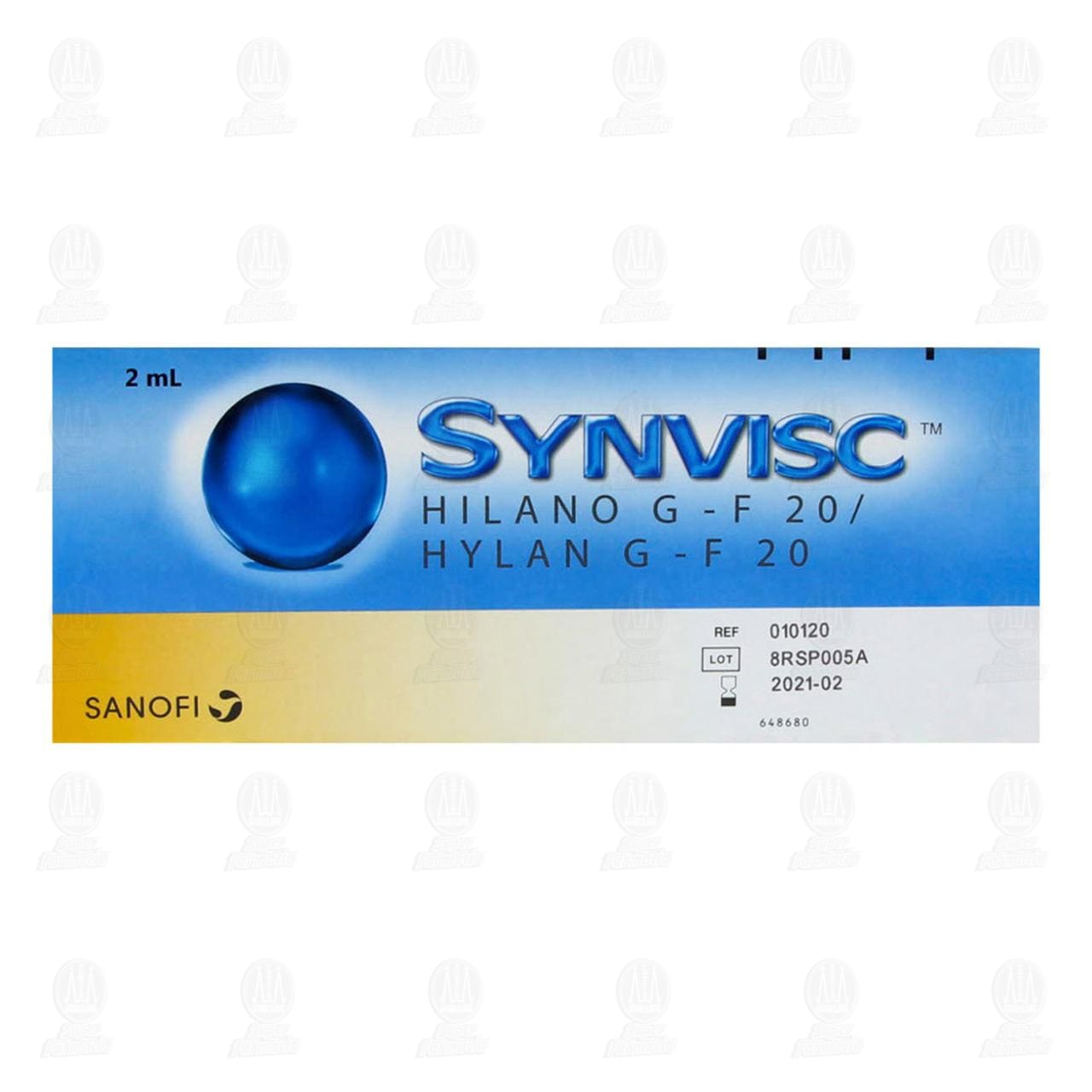 Synvisc 2 ml, 1 pz. de SYNVISC | Farmacias Guadalajara
