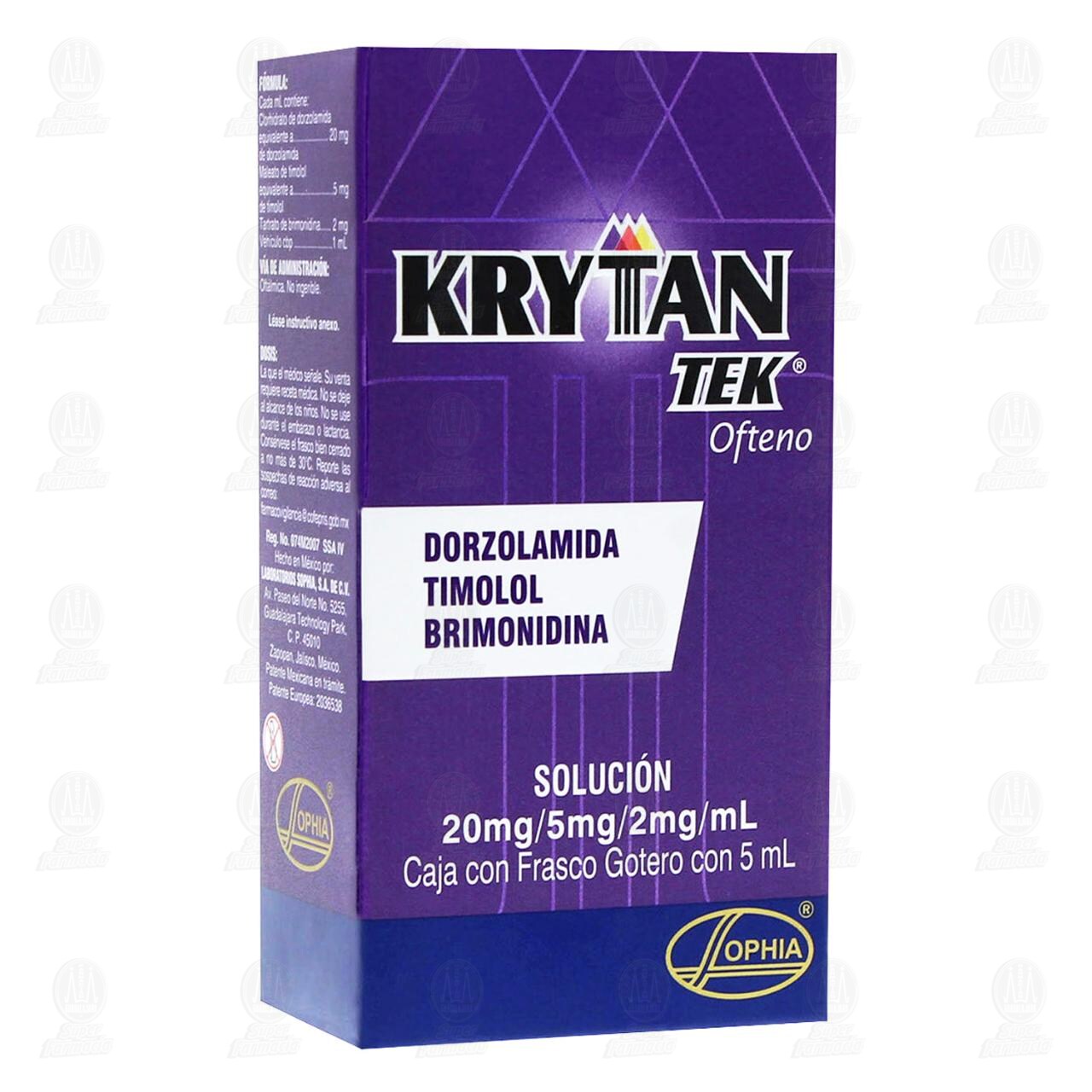 Krytan Tek Ofteno 5ml Solución Gotas - Smart Club