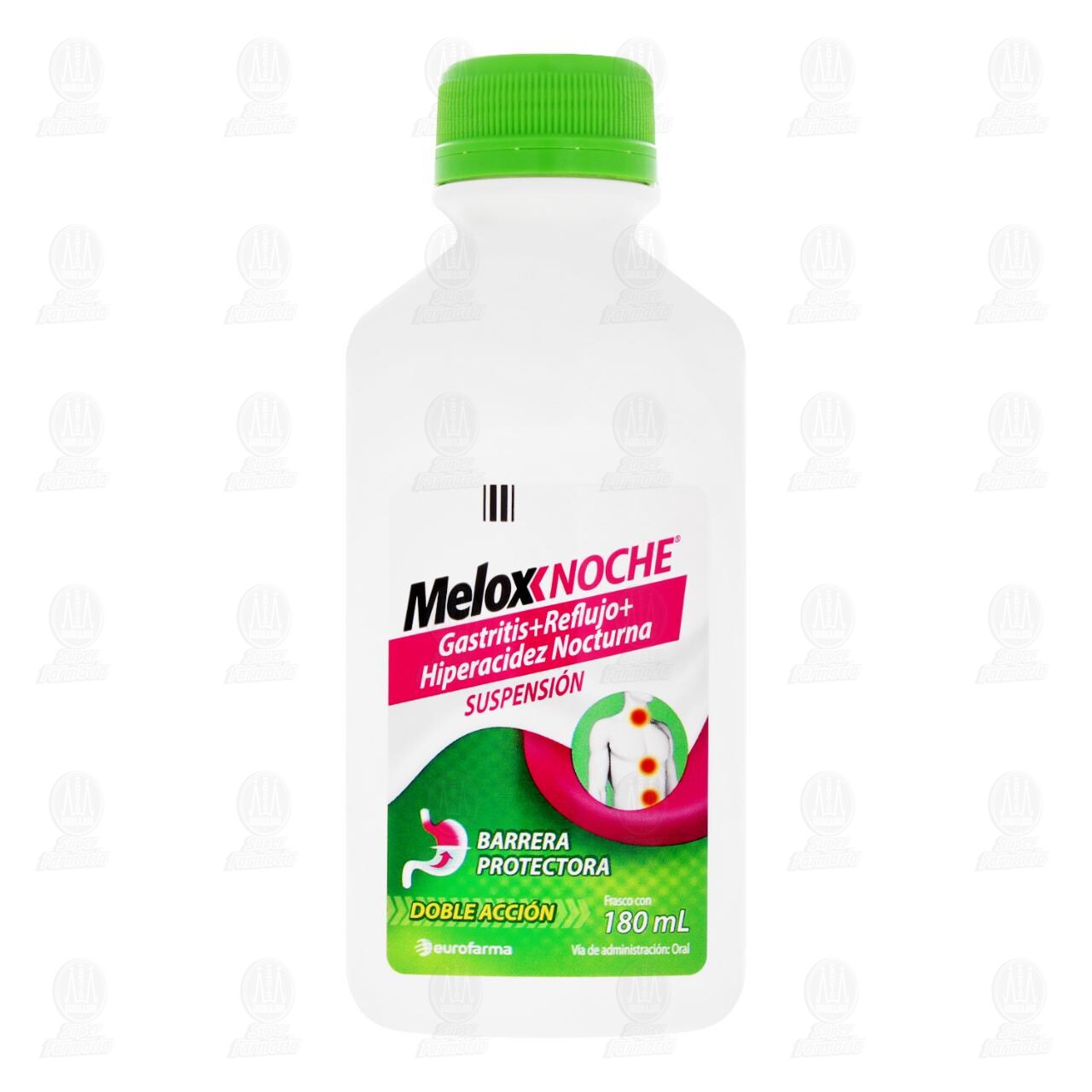 Melox Noche Suspensión, 180 ml. de MELOX | Farmacias Guadalajara