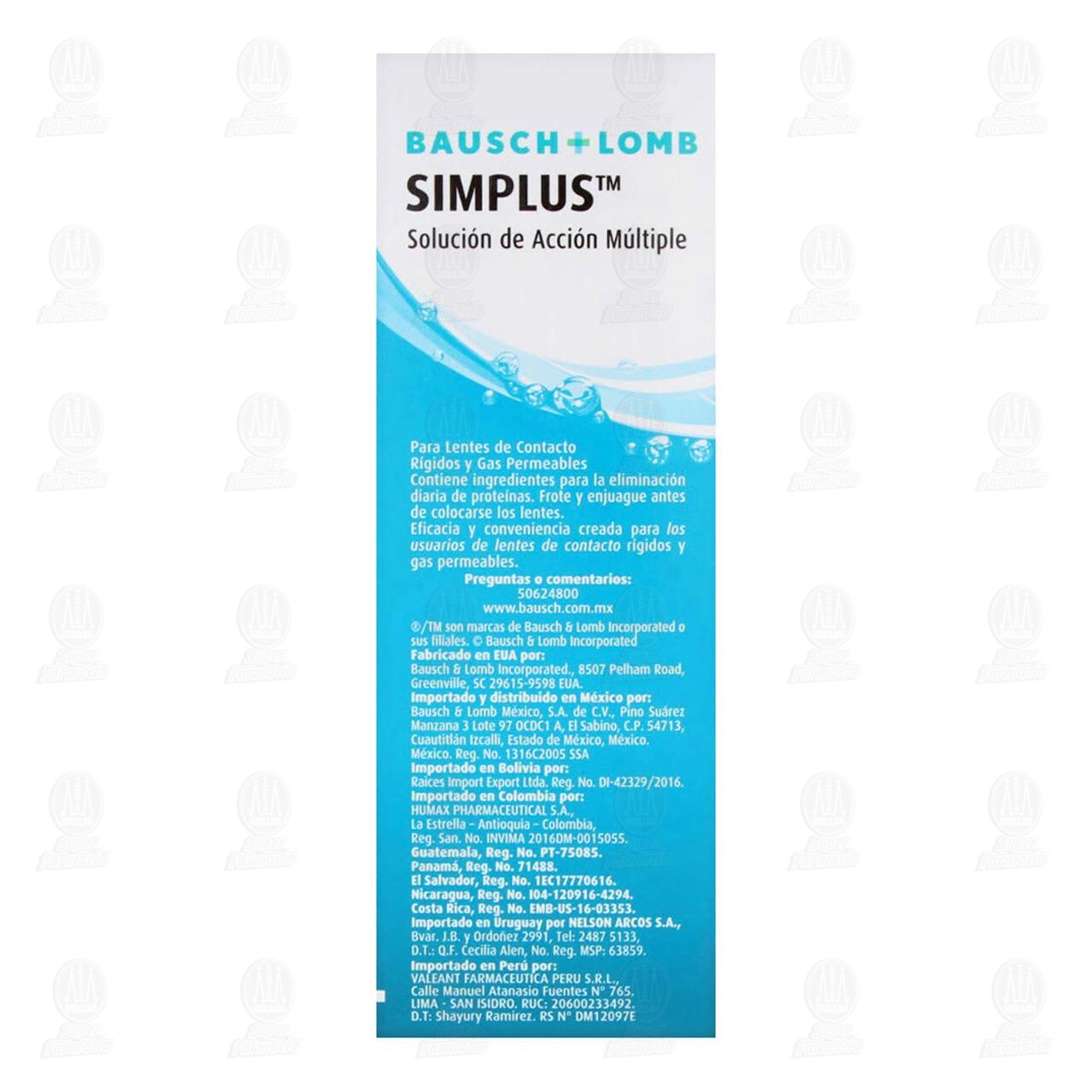 Simplus Solución, 105 ml. de SIMPLUS a solo $ 230.63 MXN | Farmacias ...