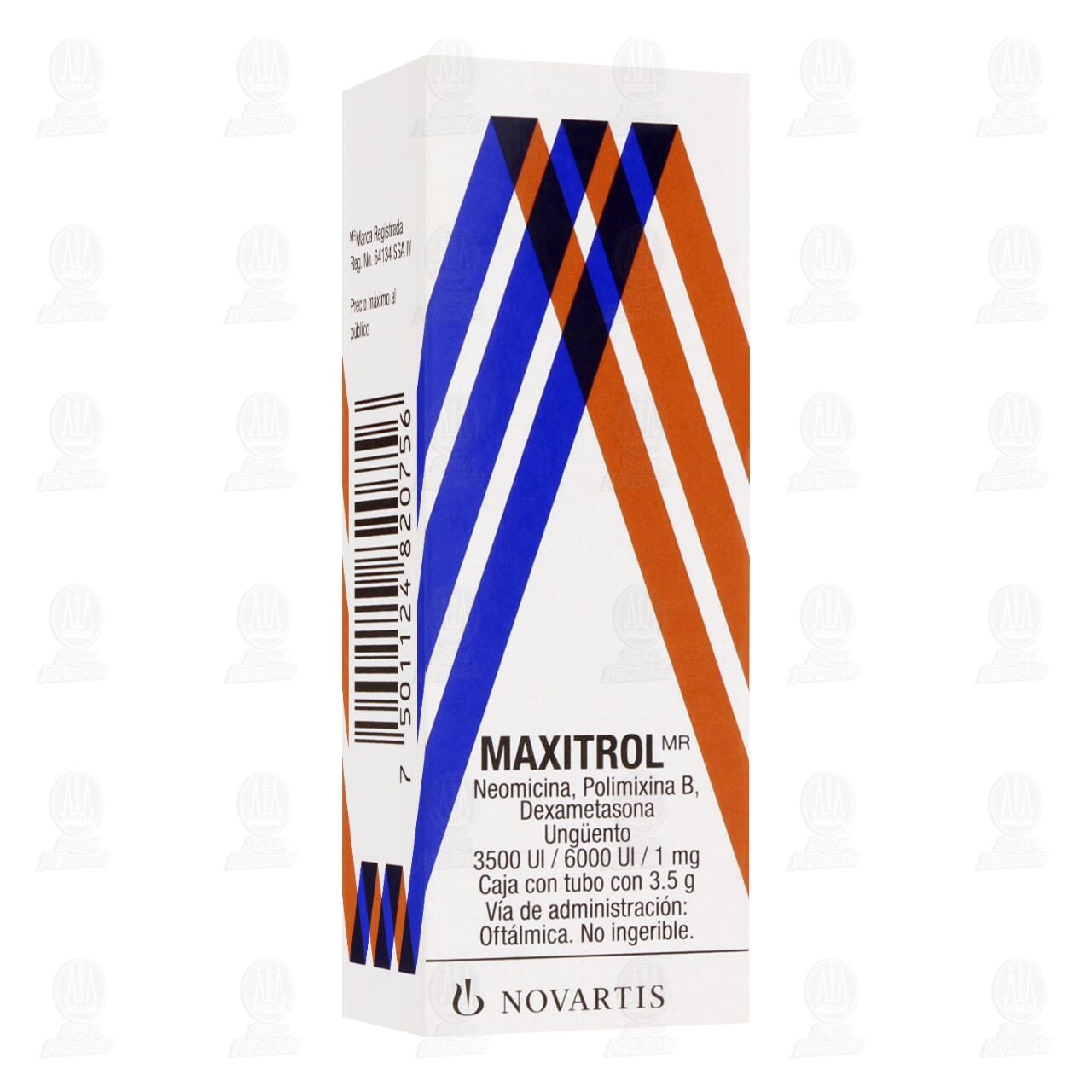 Maxitrol 3500UI/6000UI/1mg Ungüento, 3.5 gr. de MAXITROL | Farmacias ...