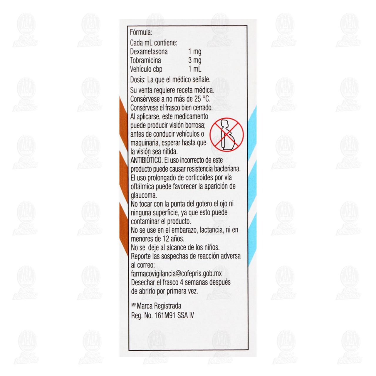 Tobradex 1mg/3mg/1ml Suspensión, 5 ml. de TOBRADEX | Farmacias Guadalajara