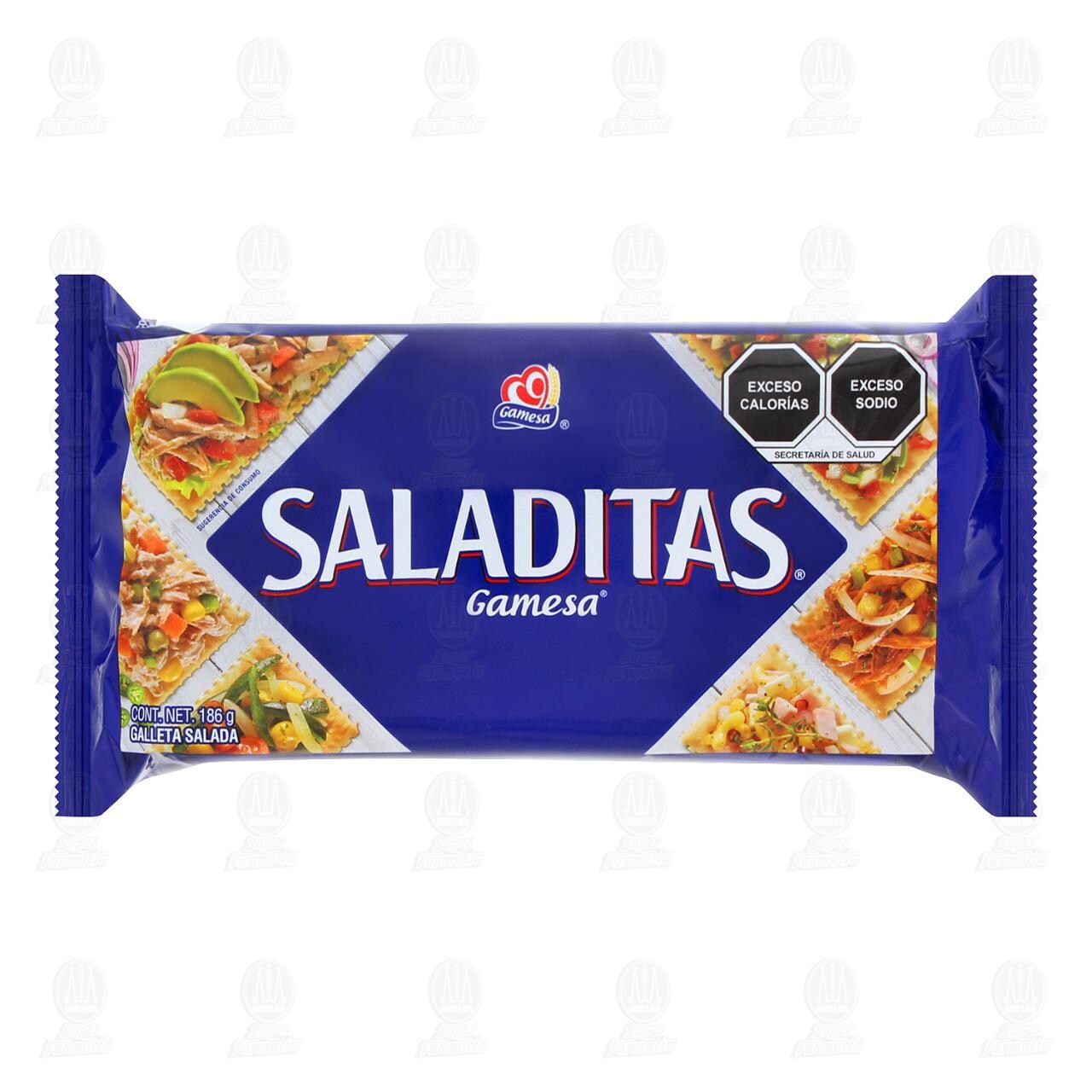 Galletas Gamesa Saladitas, 186 gr. de GAMESA | Farmacias Guadalajara