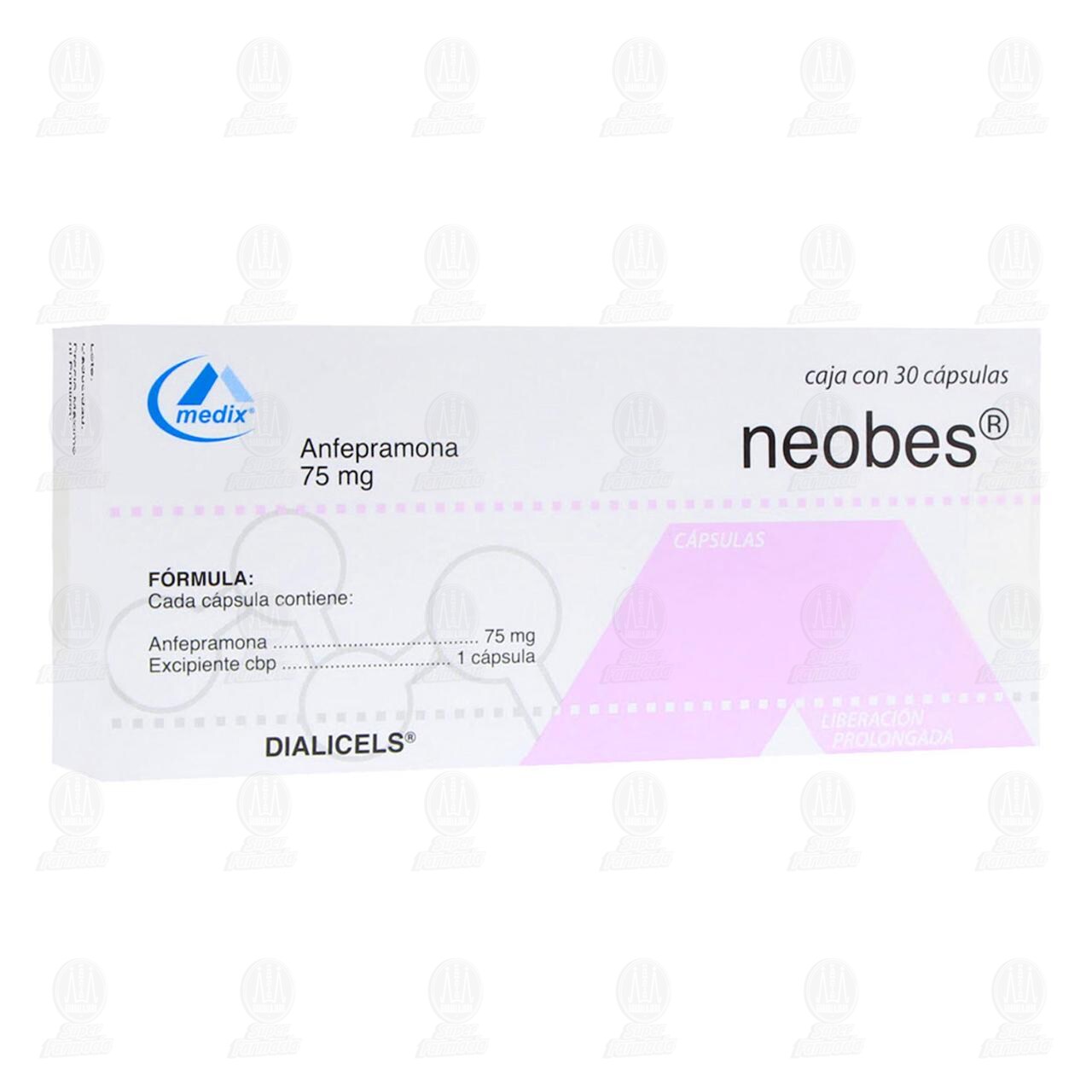 Neobes 75mg 30 Cápsulas - Smart Club