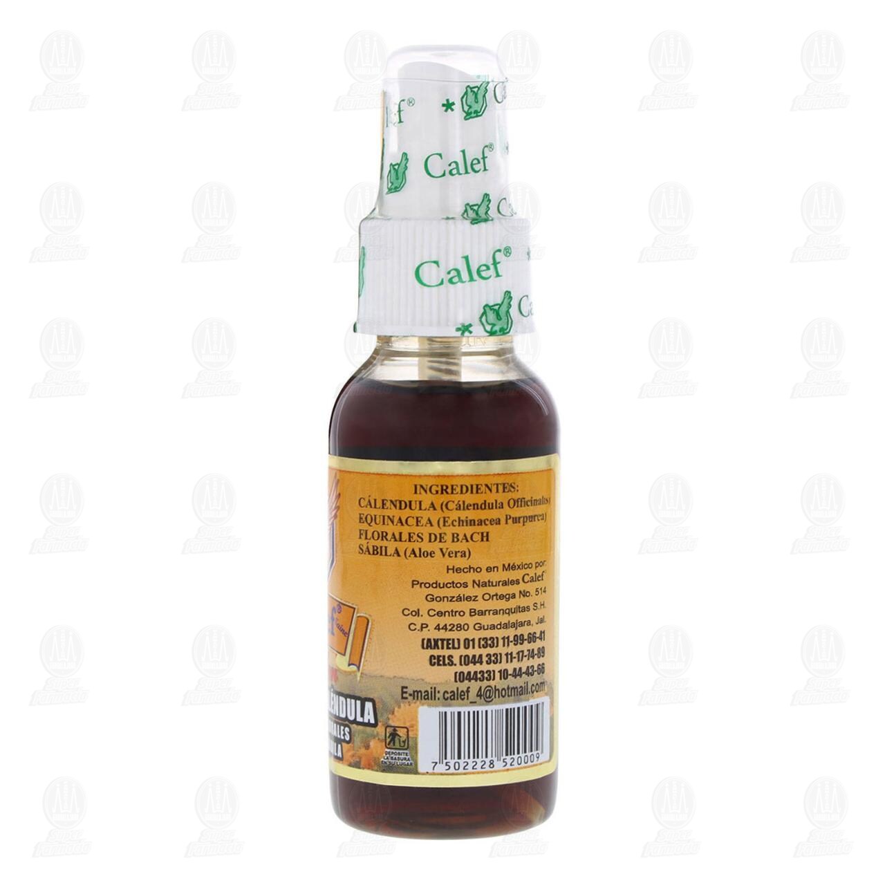 Calef Caléndula Solución Spray, 60 ml. de CALEF | Farmacias Guadalajara