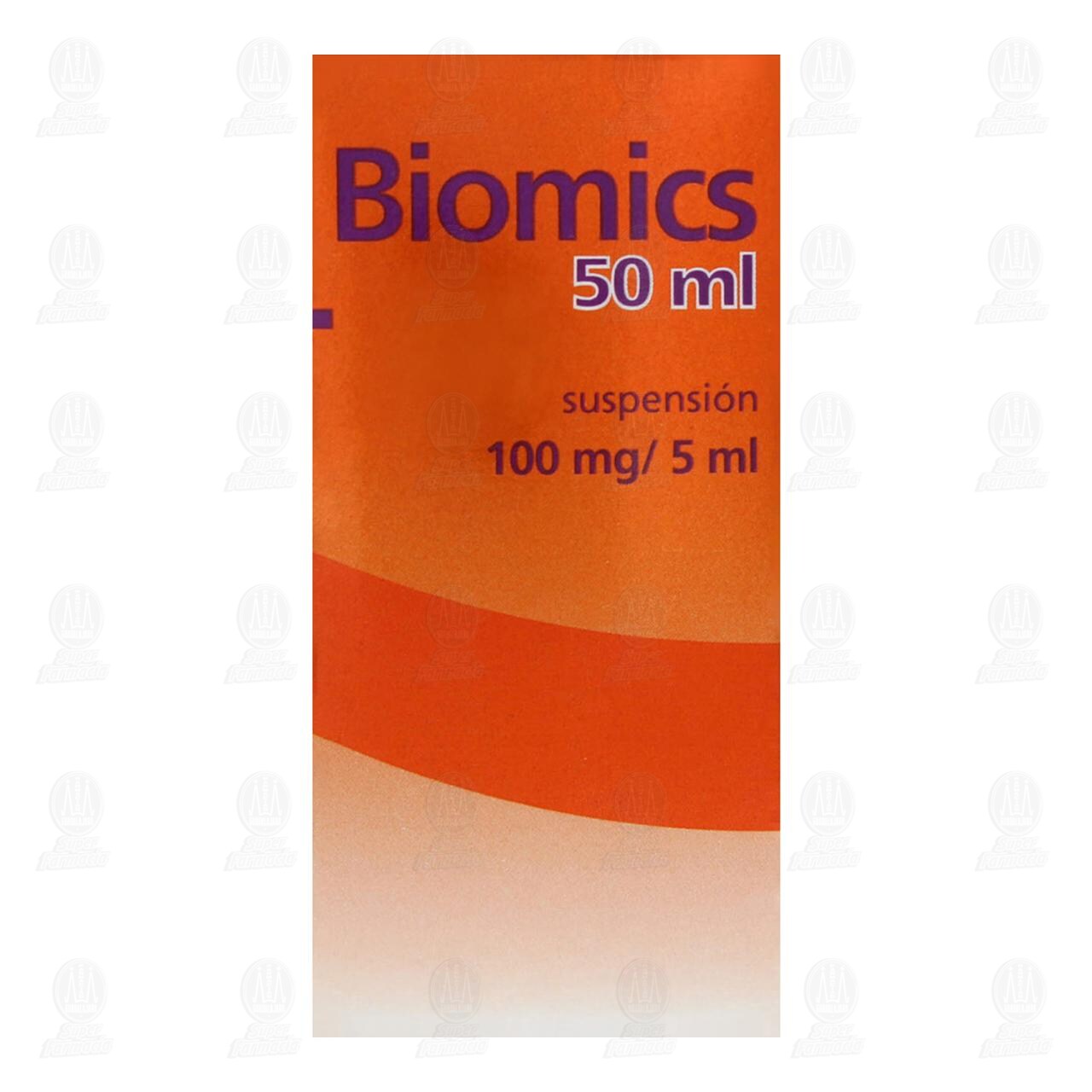 Biomics 100mg/5ml, Suspensión 50 ml. de BIOMICS | Farmacias Guadalajara