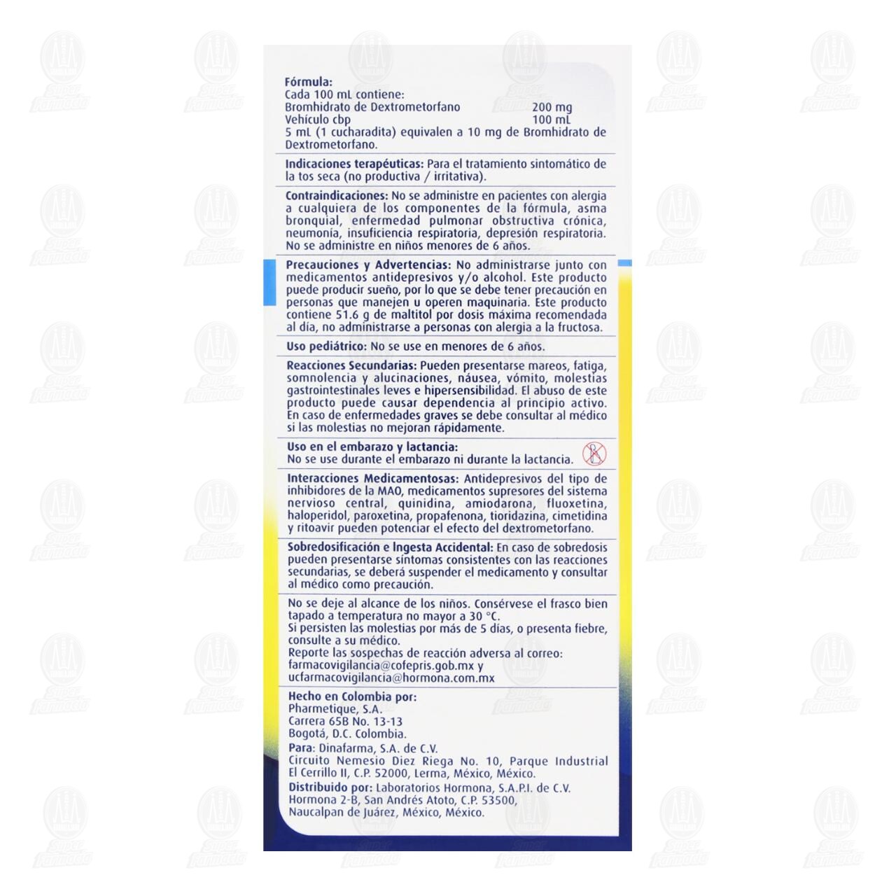 Bisolsek Jarabe 200 mg, 120 ml. de BISOLSEK | Farmacias Guadalajara