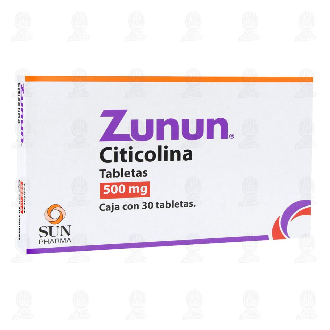 Zunun 500 mg, 30 Tabletas. de ZUNUN | Farmacias Guadalajara