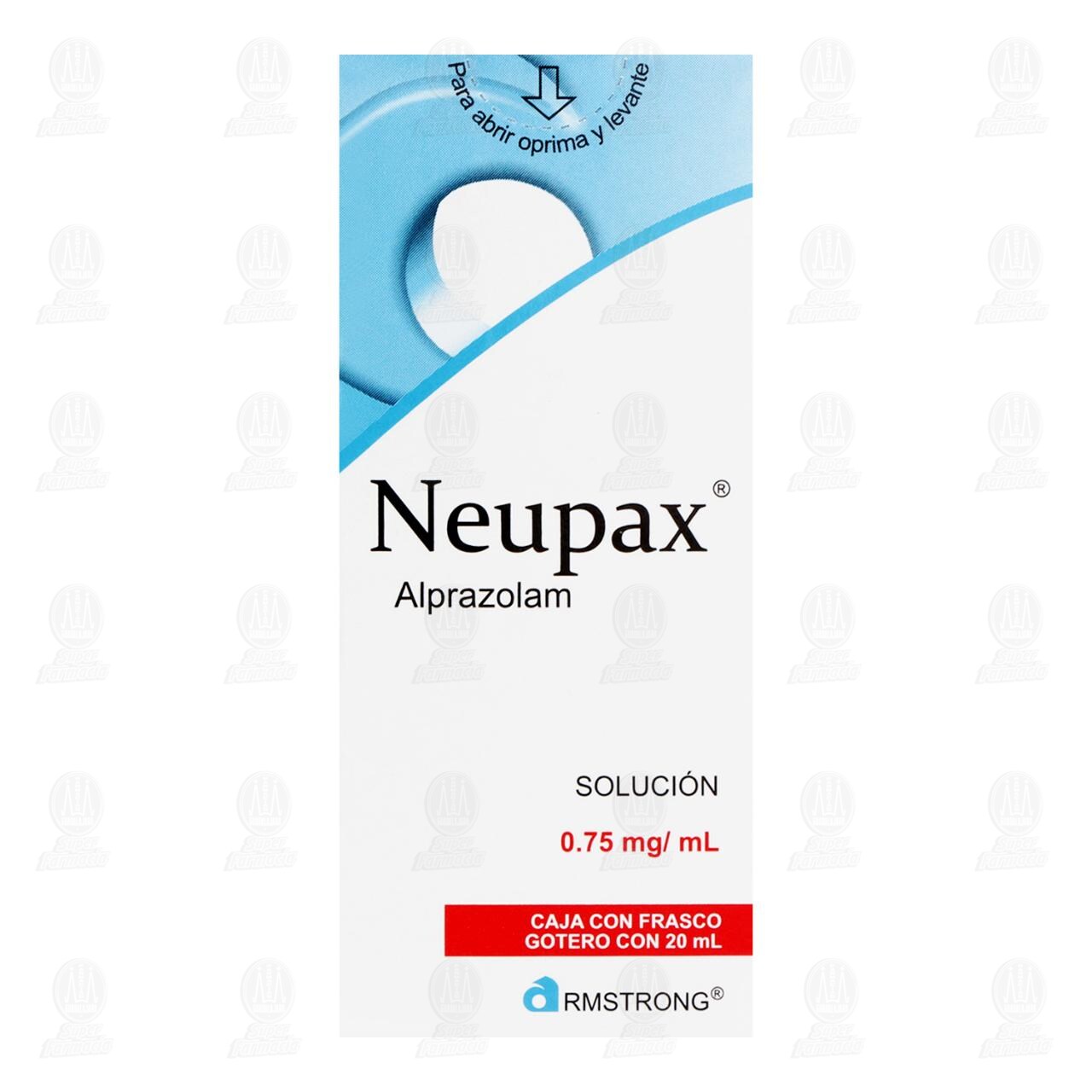 Neupax 0.75mg/ml Solución, 20 ml. de NEUPAX | Farmacias Guadalajara