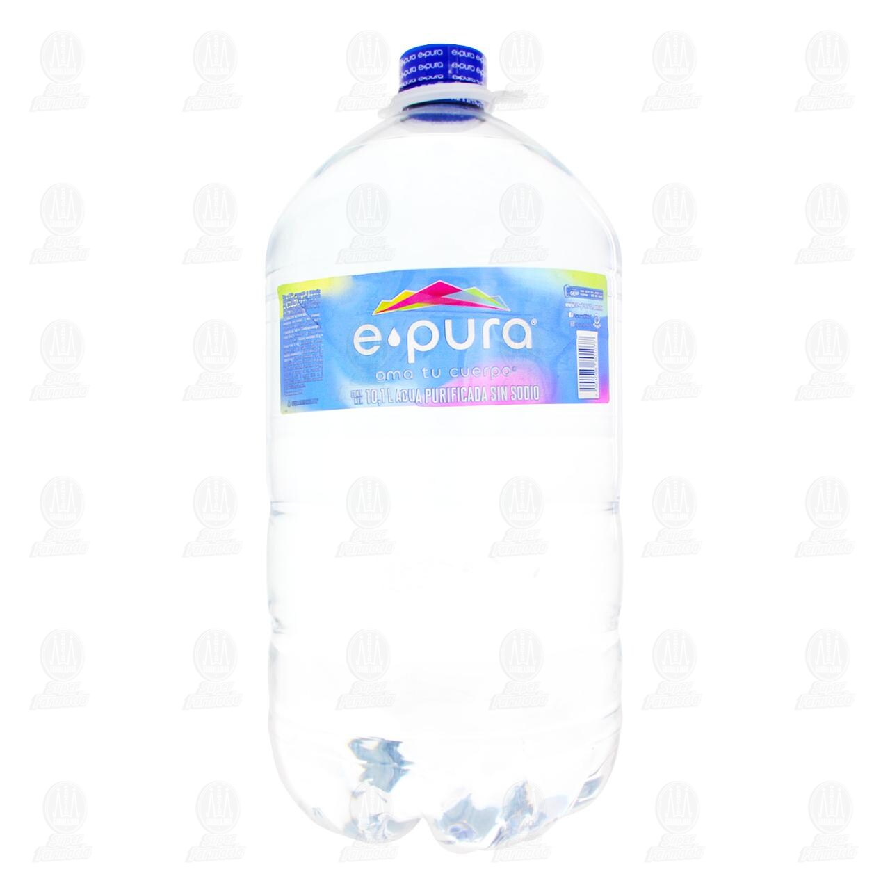 Epura Agua Purificada Sin Sodio, 10.1 l. de EPURA | Farmacias Guadalajara