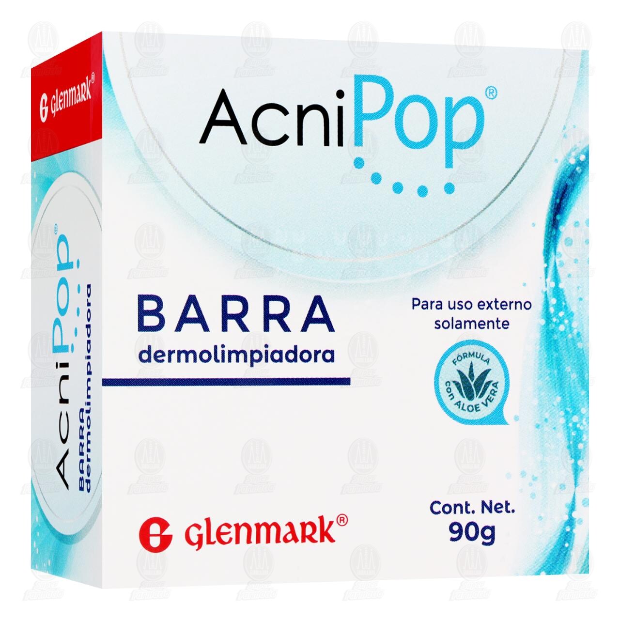 Barra Dermolimpiadora AcniPop, 90 gr. de ACNI POP | Farmacias Guadalajara