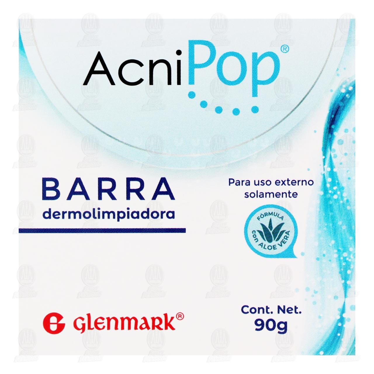 Barra Dermolimpiadora AcniPop, 90 gr. de ACNI POP | Farmacias Guadalajara