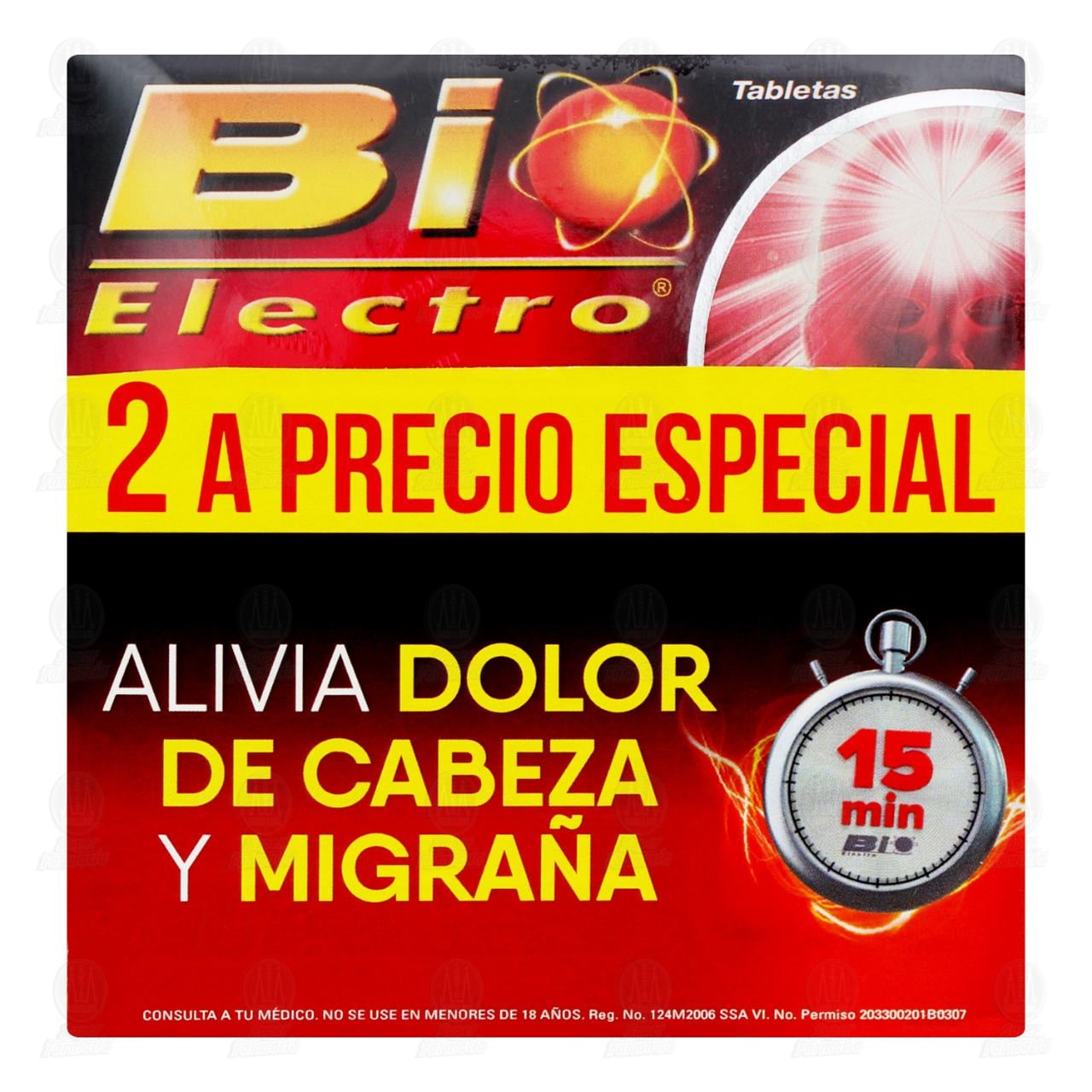 Pack Bio Electro Precio Especial, 2 Frascos con 24 Tabletas c/u. de BIO ...