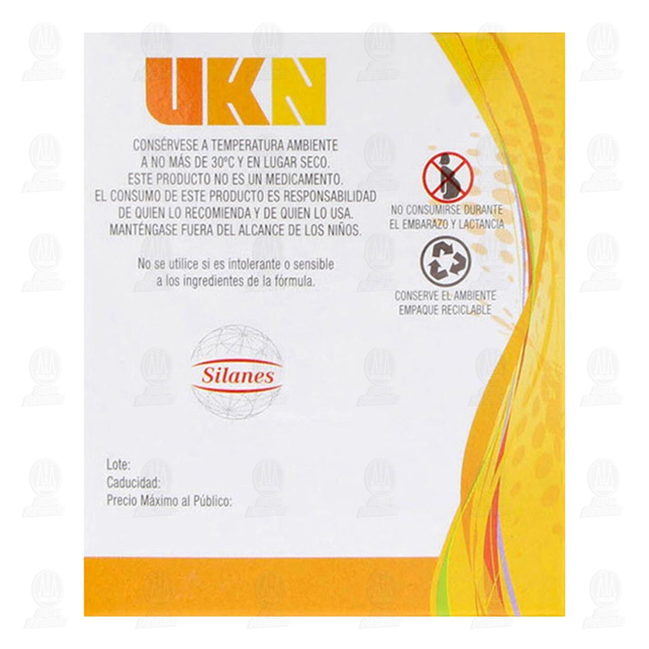 Ukn, 60 Cápsulas. de UKN | Farmacias Guadalajara