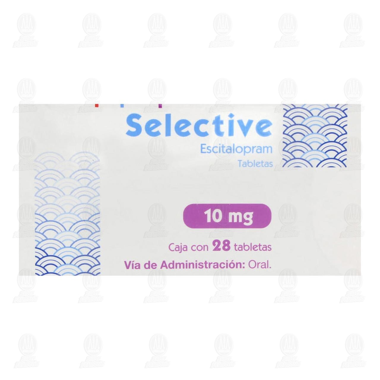 Pack Selective 10 mg, 28 Tabletas. de SELECTIVE | Farmacias Guadalajara