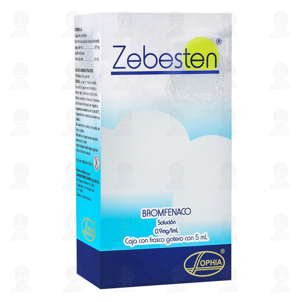 Zebesten 0.9mg/1ml Solución Gotas, 5 ml. de ZEBESTEN | Farmacias ...