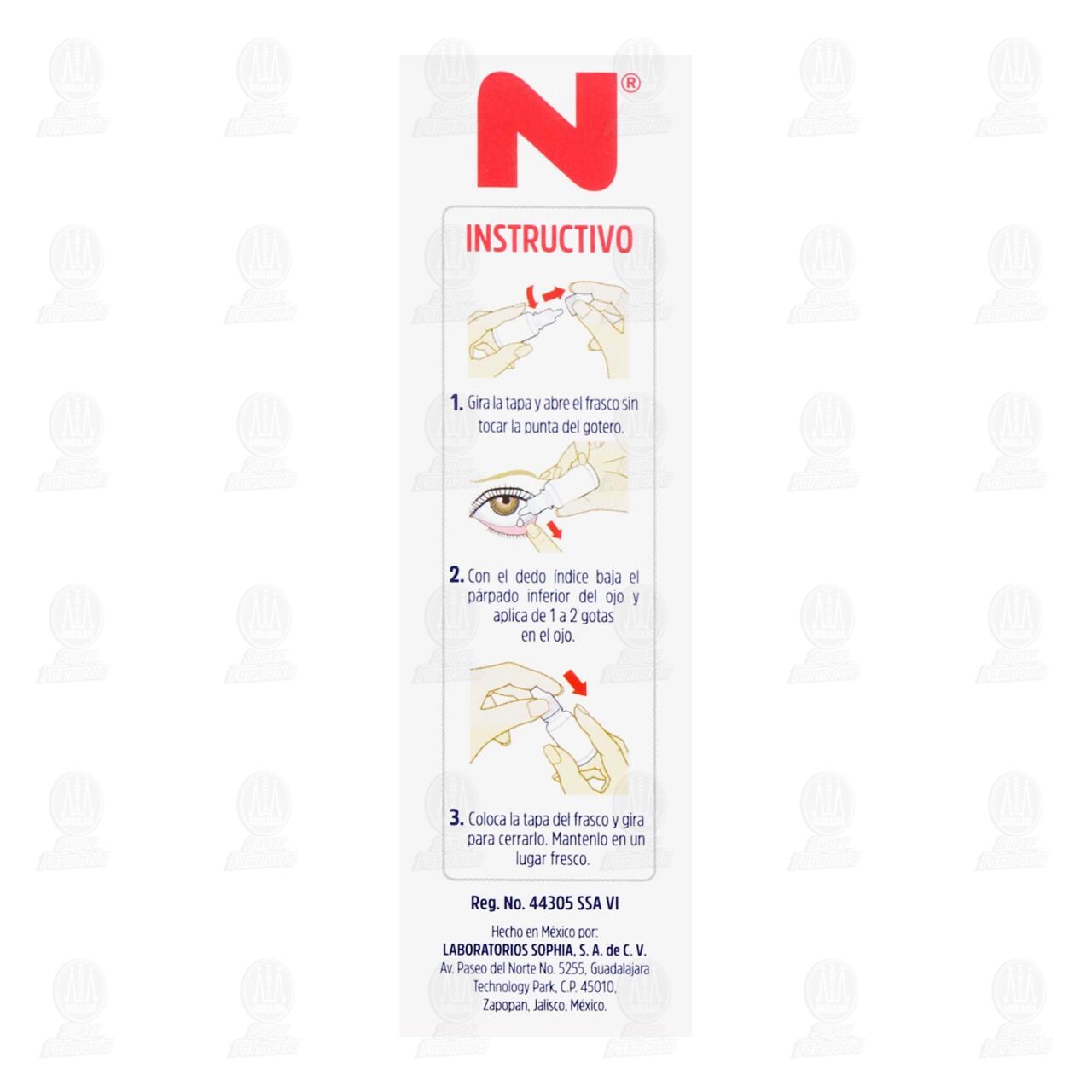 Nazil Ofteno 1mg/ml Solución Gotas, 15 ml. de NAZIL | Farmacias Guadalajara