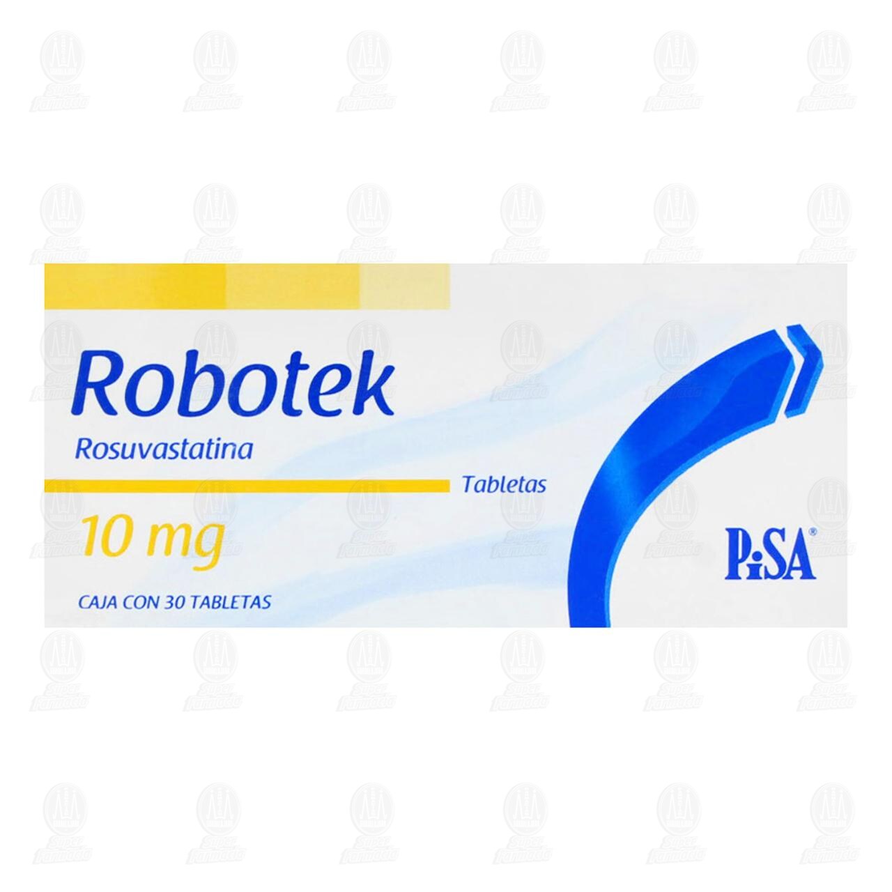 Robotek 10 mg, 30 Tabletas. de ROBOTEK | Farmacias Guadalajara