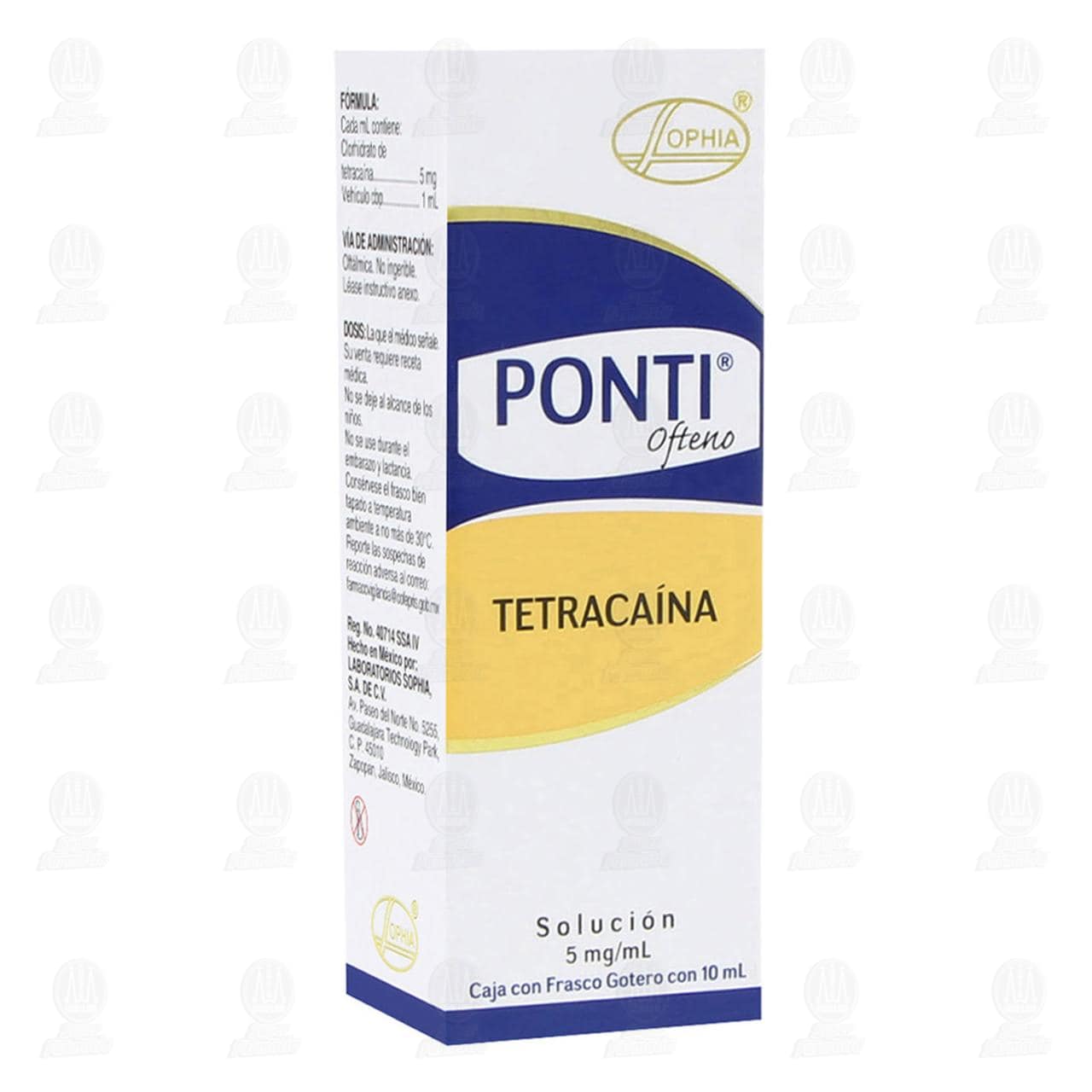 Ponti Ofteno 5mg/ml Solución Gotas, 10 ml. de PONTI | Farmacias Guadalajara