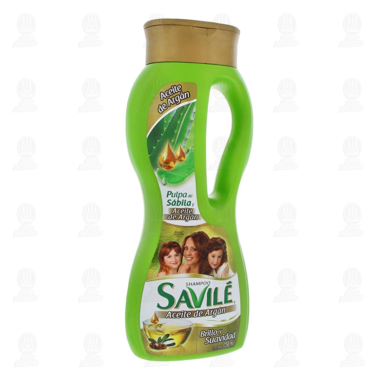 Shampoo Savilé Brillo y Suavidad Aceite de Argán, 750 ml.