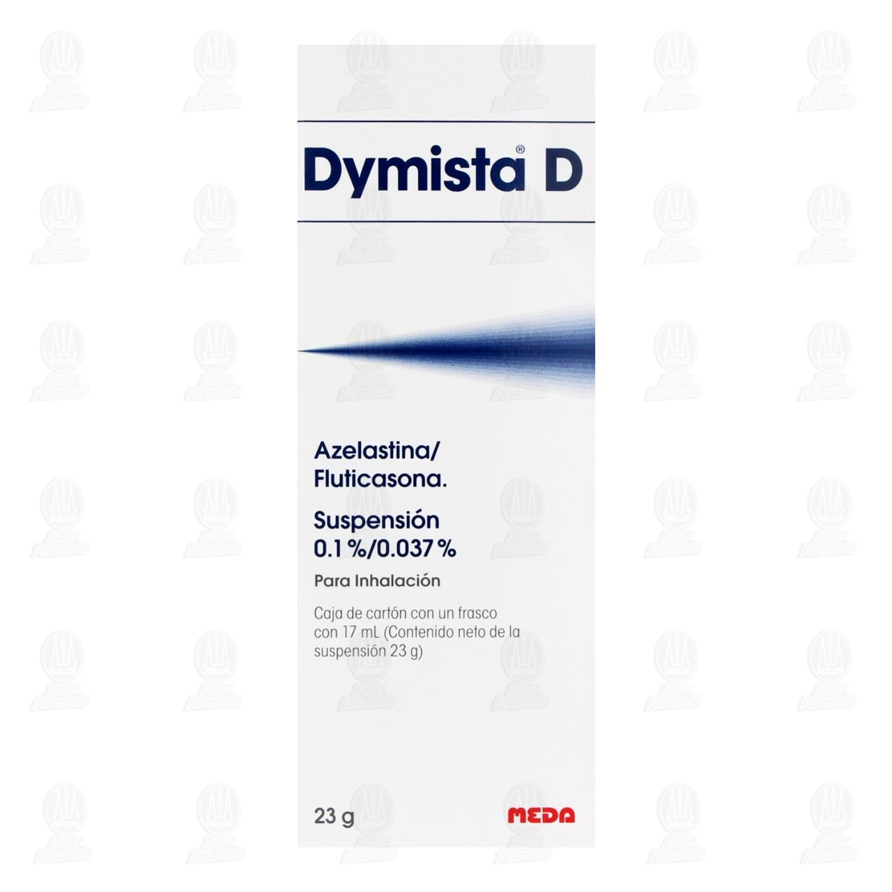 Dymista D 0.1/0.037% Suspensión, 25 ml. de DYMISTA | Farmacias Guadalajara