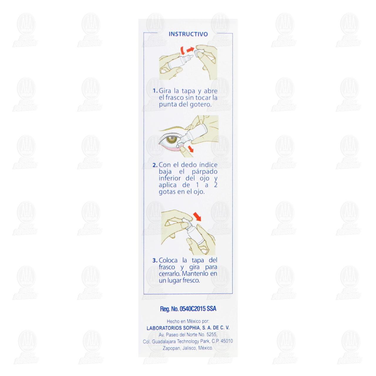 Prolub Ofteno 1mg/1mg/ml 10ml, Gotas Lubricantes para Lentes de ...