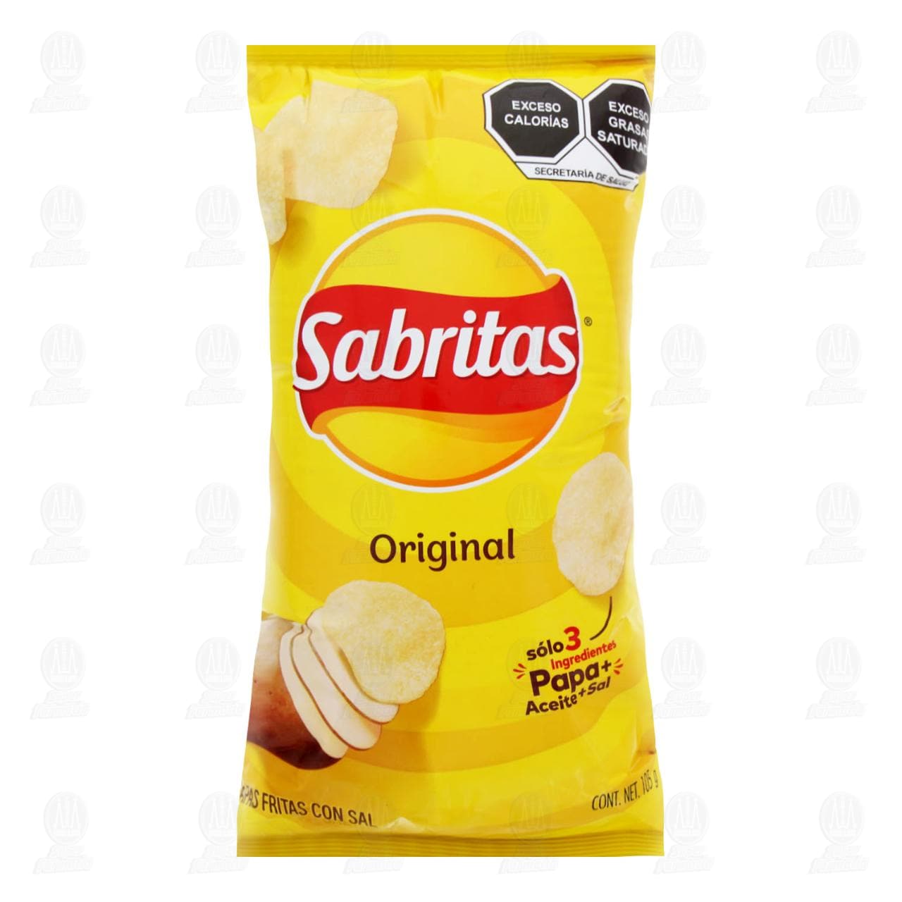 Papas Sabritas Original, 105 gr. de SABRITAS | Farmacias Guadalajara