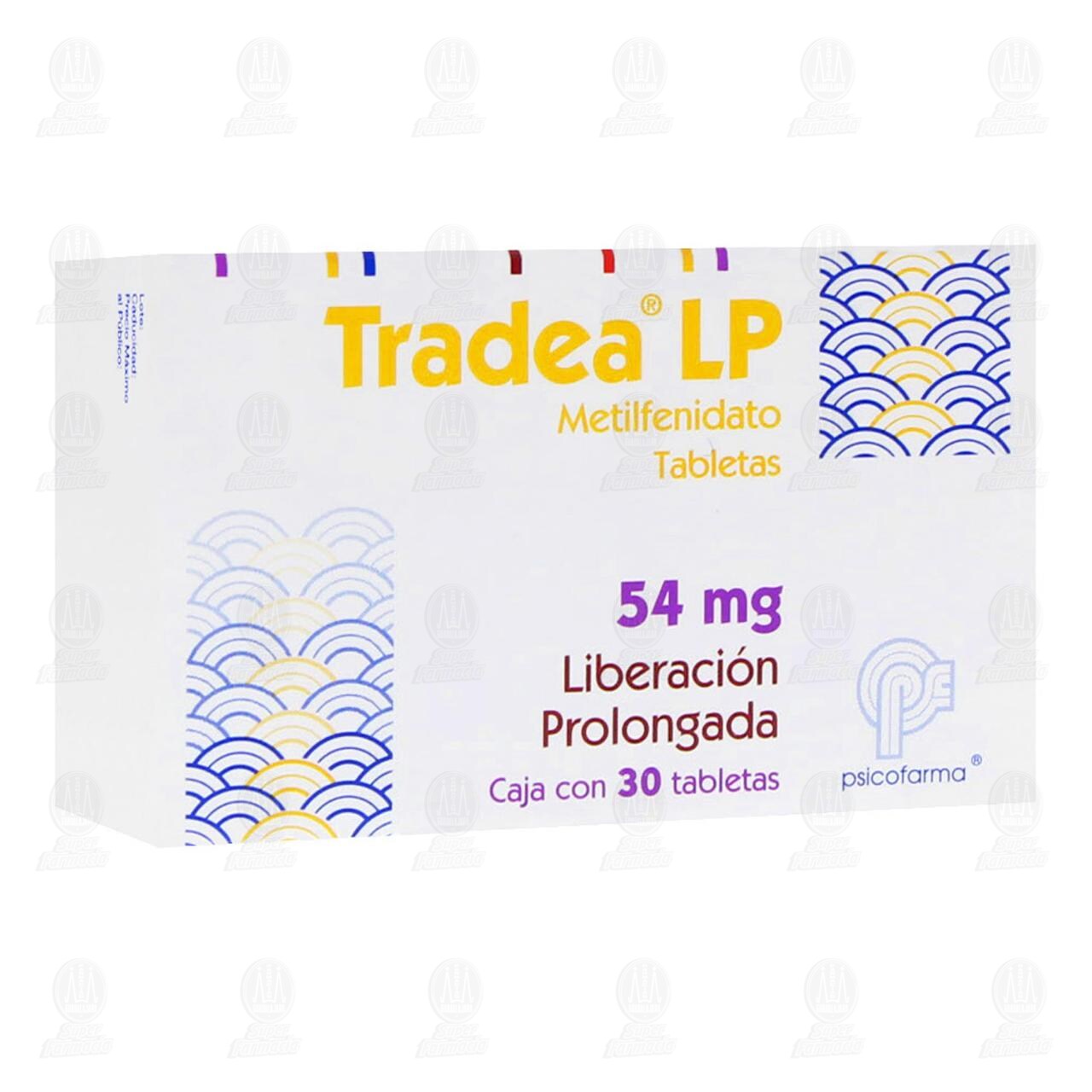 Tradea LP 54 mg, 30 Tabletas. de TRADEA | Farmacias Guadalajara