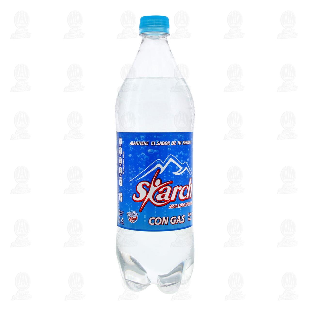 Agua Skarch Purificada Gasificada, 1 l. de SKARCH | Farmacias Guadalajara