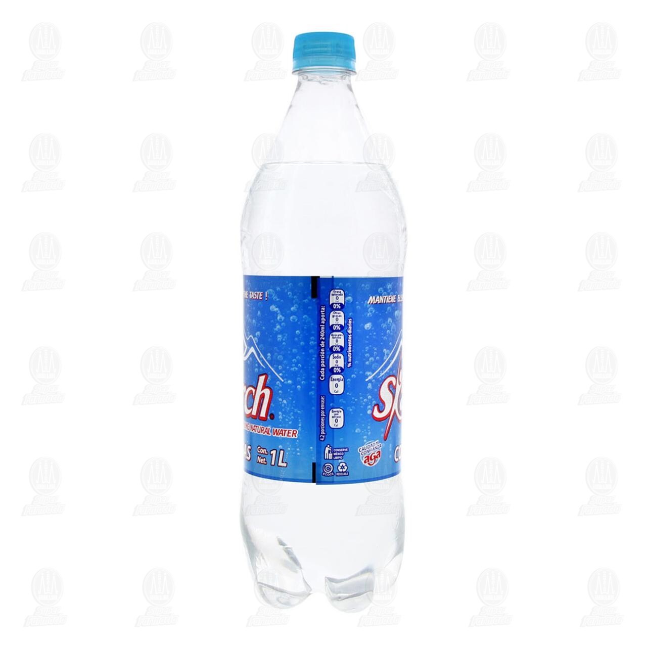 Agua Skarch Purificada Gasificada, 1 l. de SKARCH | Farmacias Guadalajara