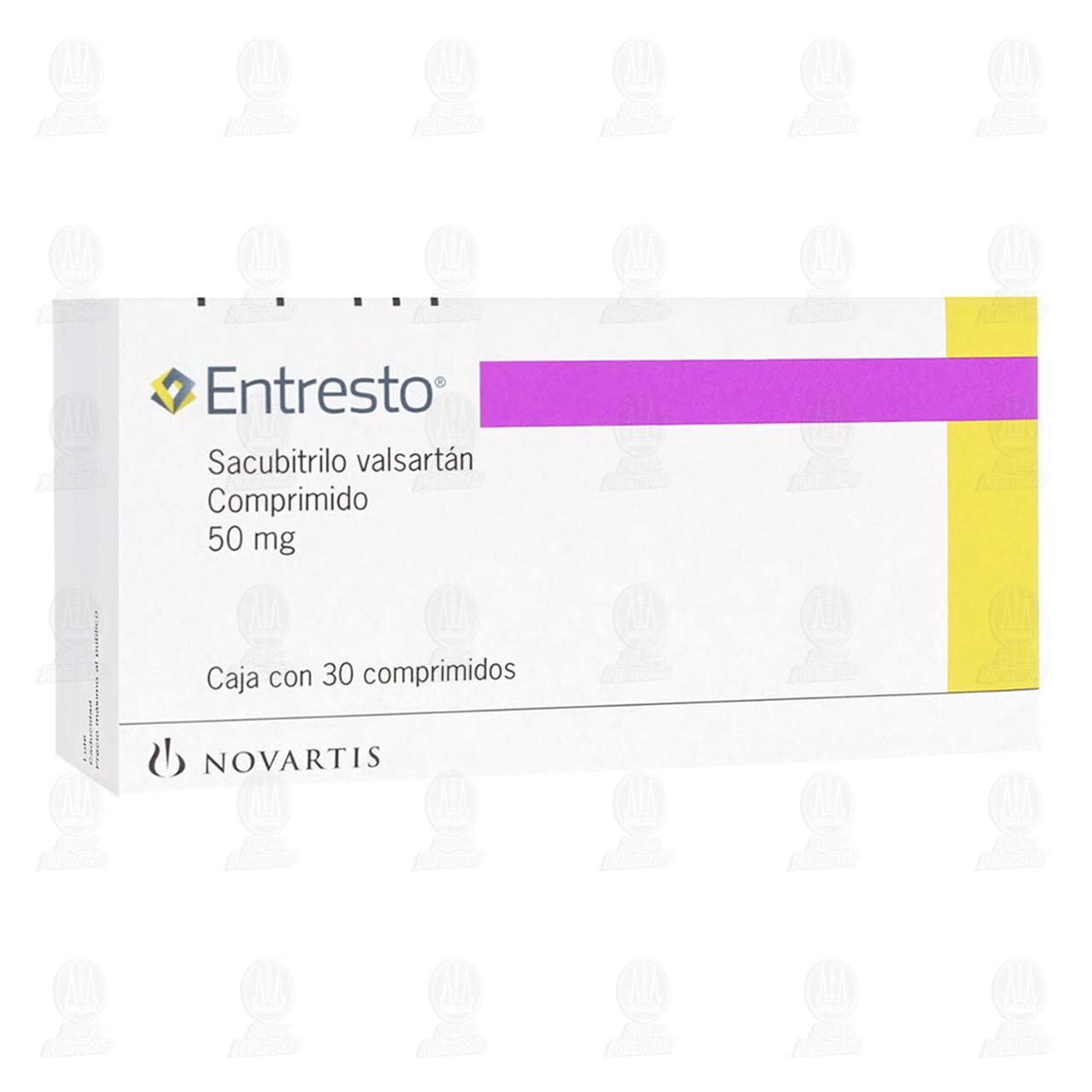 Entresto 50 mg, 30 Comprimidos. de ENTRESTO | Farmacias Guadalajara