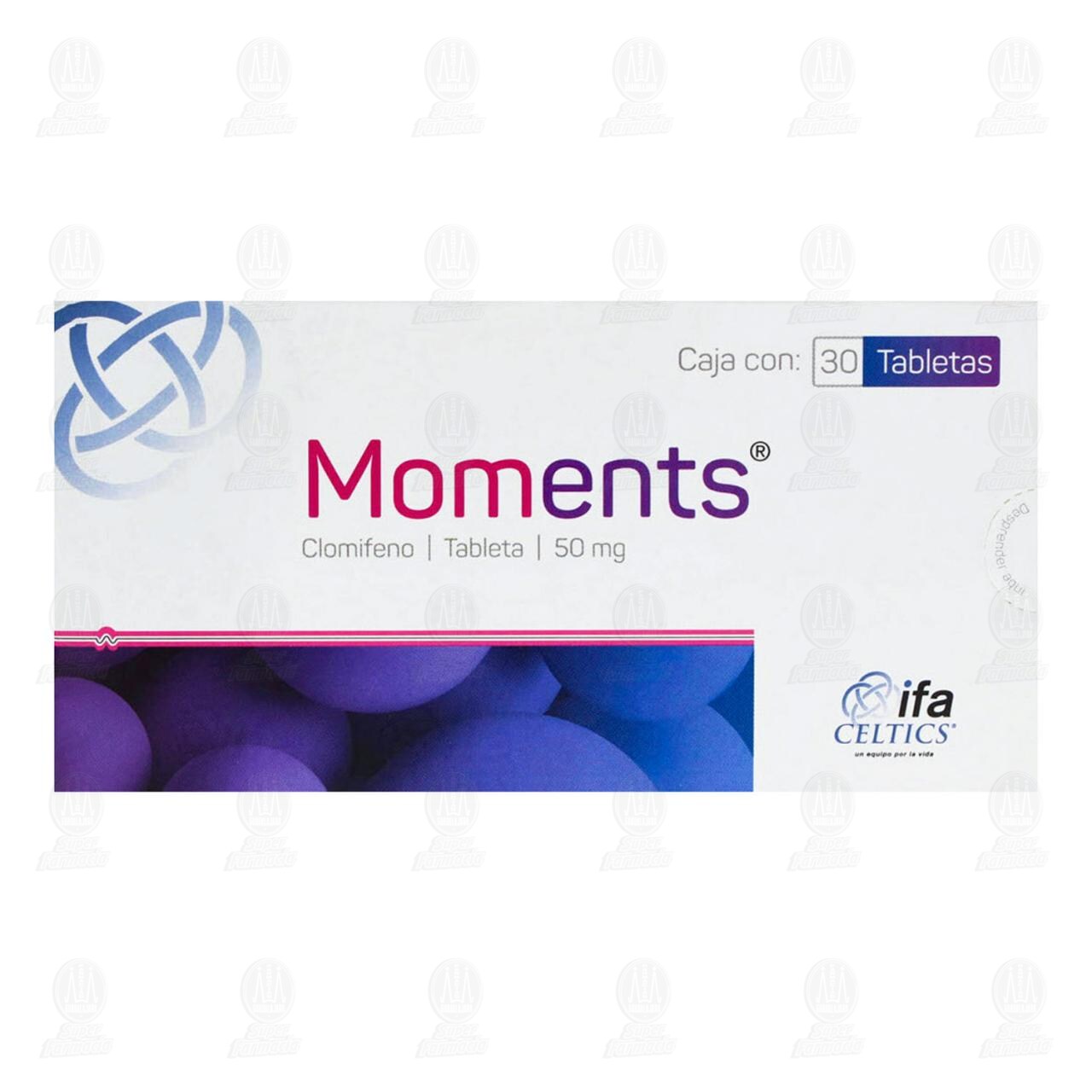 Moments 50 mg, 30 Tabletas. de MOMENTS | Farmacias Guadalajara
