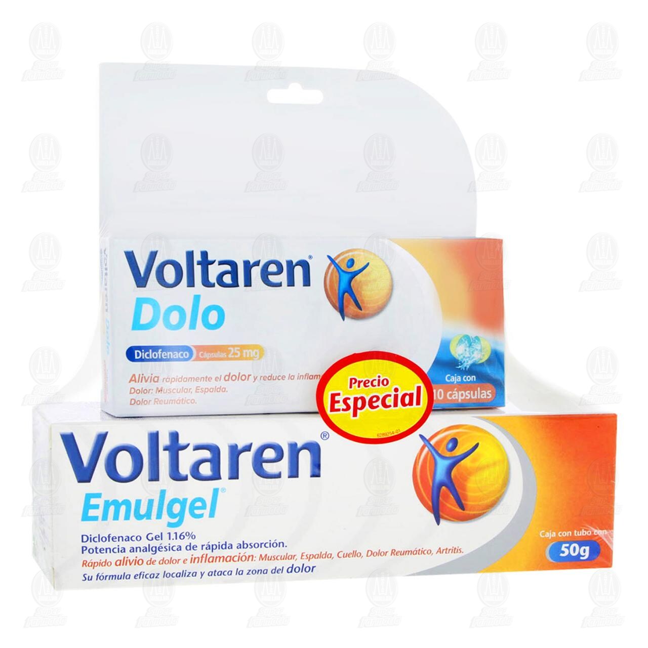 Pack Voltaren Emulgel 50gr+Dolo 10 Cápsulas