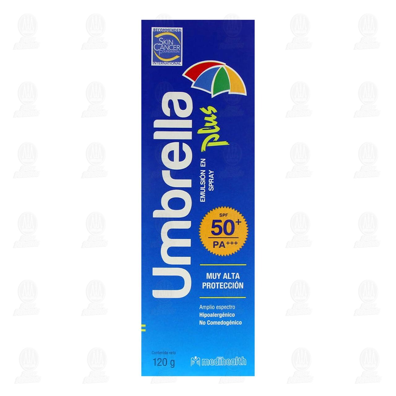 Umbrella Plus Emulsión Spray FPS50+, 120 gr. de UMBRELLA | Farmacias ...
