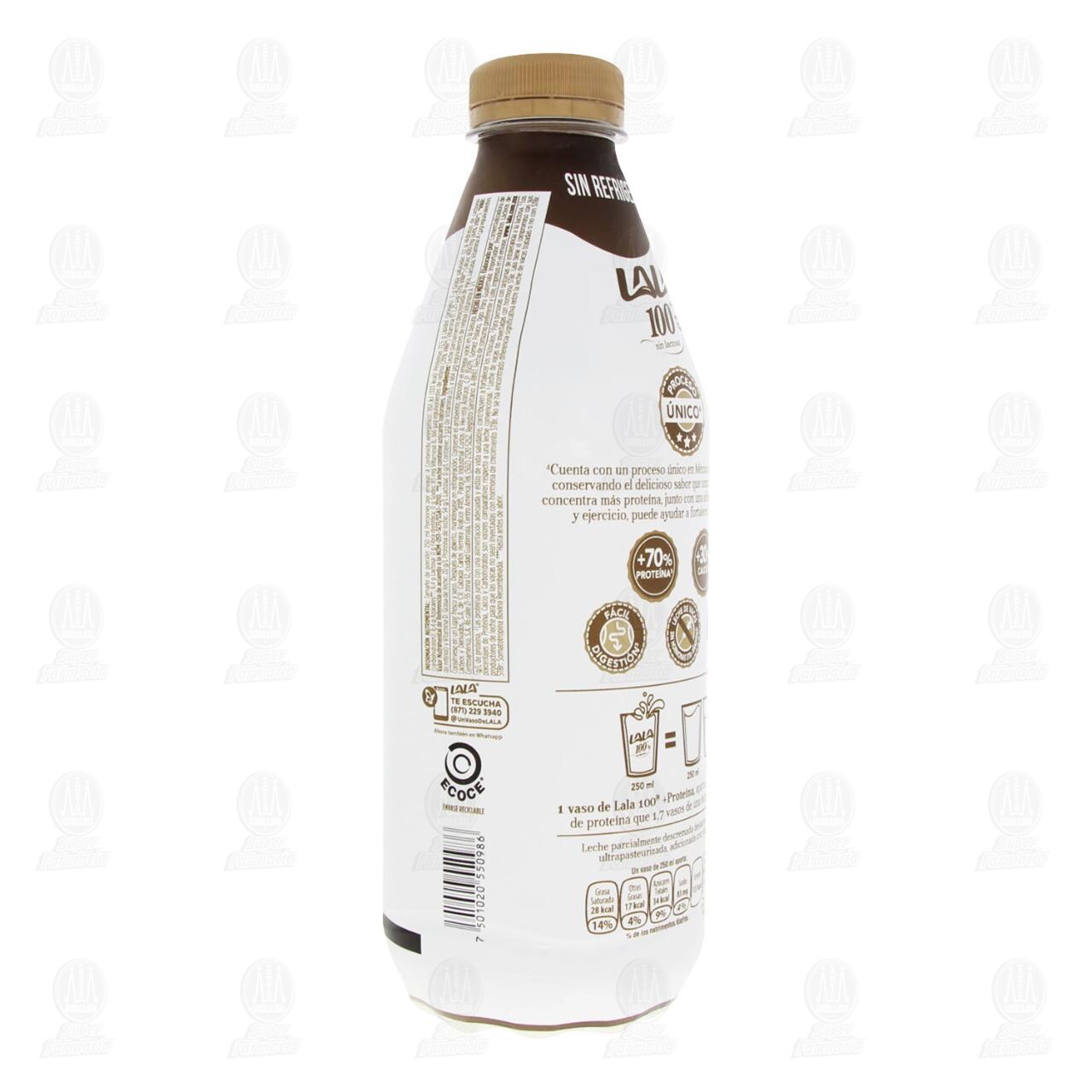 Leche Sin Lactosa Lala 100 Descremada, 1 l. de LALA | Farmacias Guadalajara