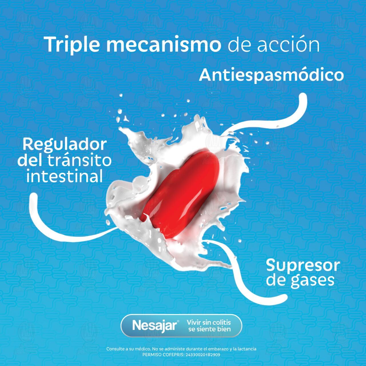 Nesajar 100mg/300mg, 16 Cápsulas. de NESAJAR | Farmacias Guadalajara
