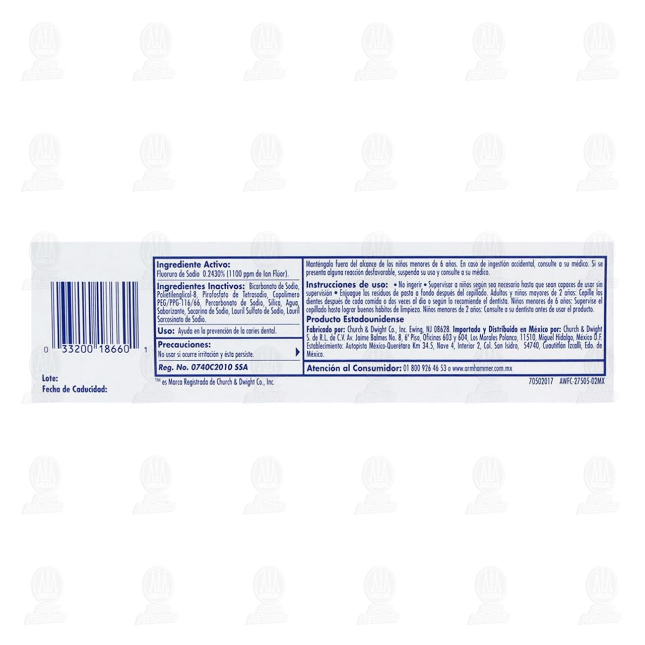 Arm & Hammer Advance White Pasta Dental Blancura Extrema, 121 gr. de ...