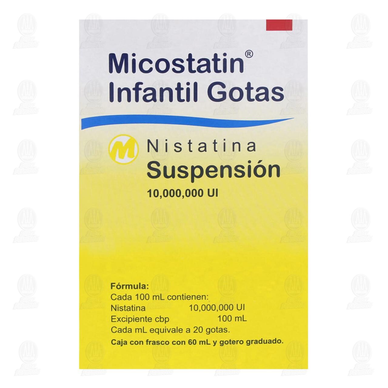 Micostatin Infantil Gotas 10'000ui, 60ml Suspensión. de MICOSTATIN ...