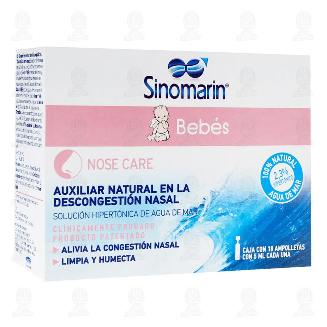 Sinomarin Bebés Solución Nasal, 18 Ampolletas. de SINOMARIN | Farmacias ...