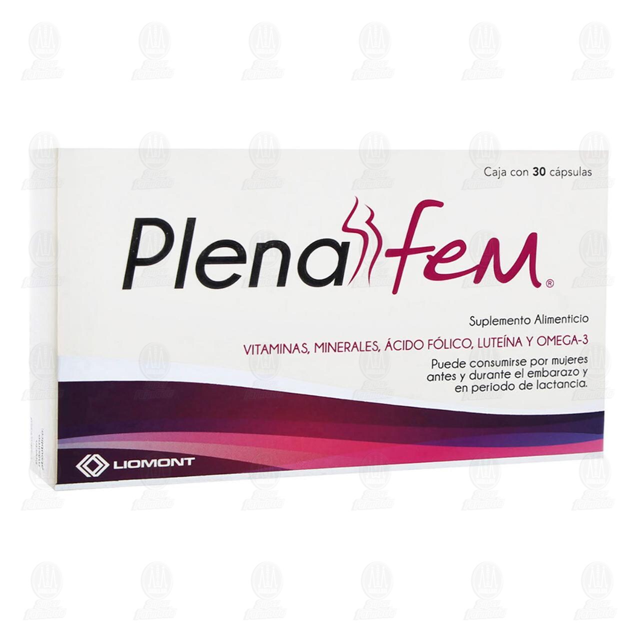 Plenafem, 30 Cápsulas. de PLENAFEM | Farmacias Guadalajara