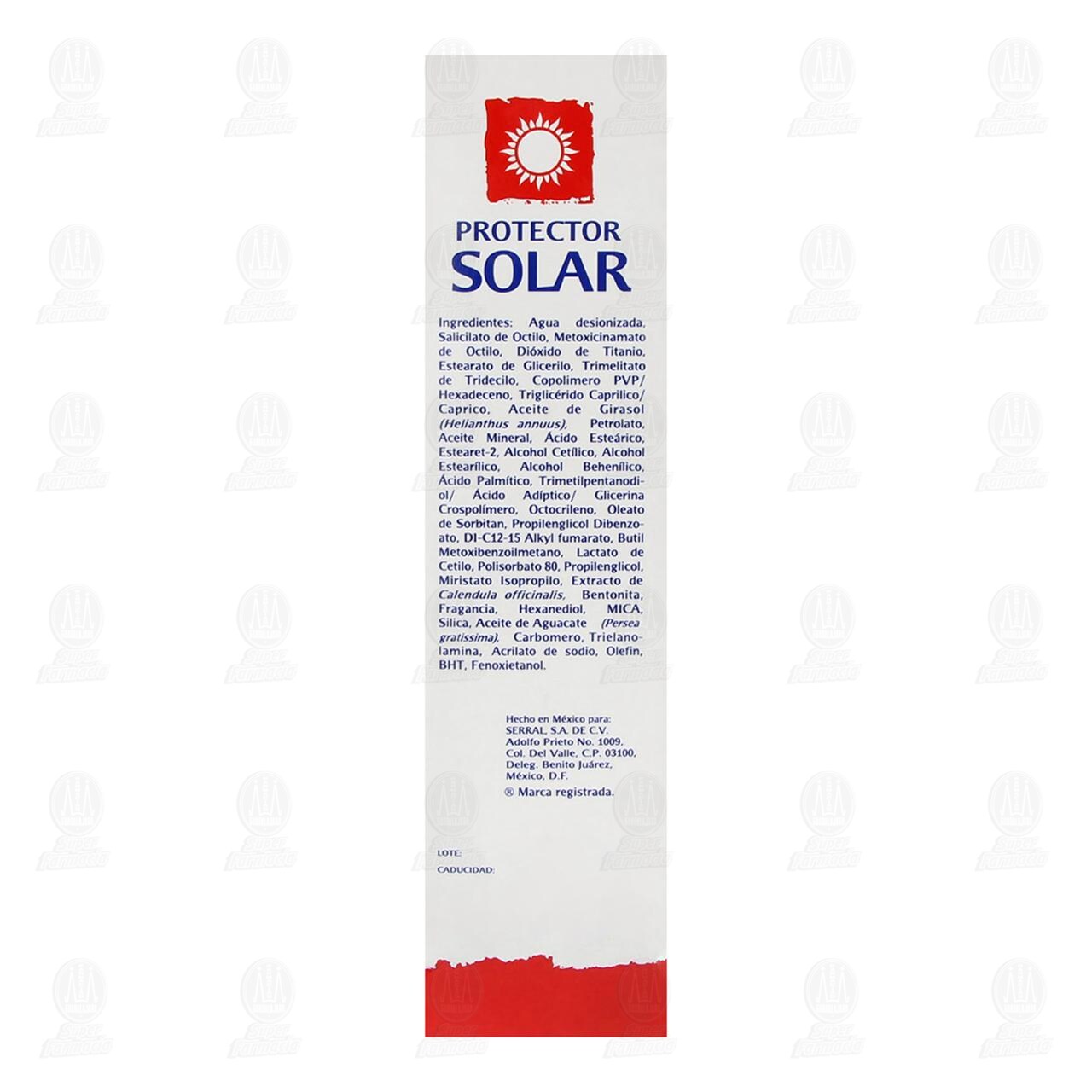 Protector Solar Sport Pharmalife Crema Facial y Corporal FPS 50, 125 gr ...