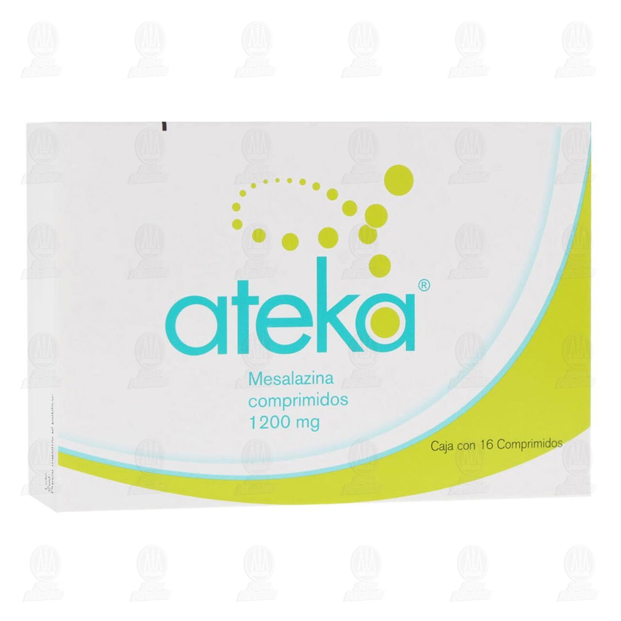 Ateka 1200 mg, 16 Comprimidos. de ATEKA | Farmacias Guadalajara