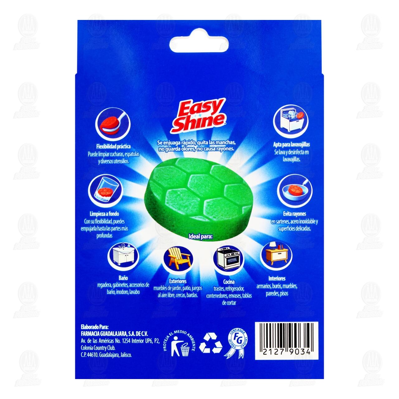 Fibra Easy Shine Textura Flexible, 1 pz. de EASY SHINE | Farmacias ...