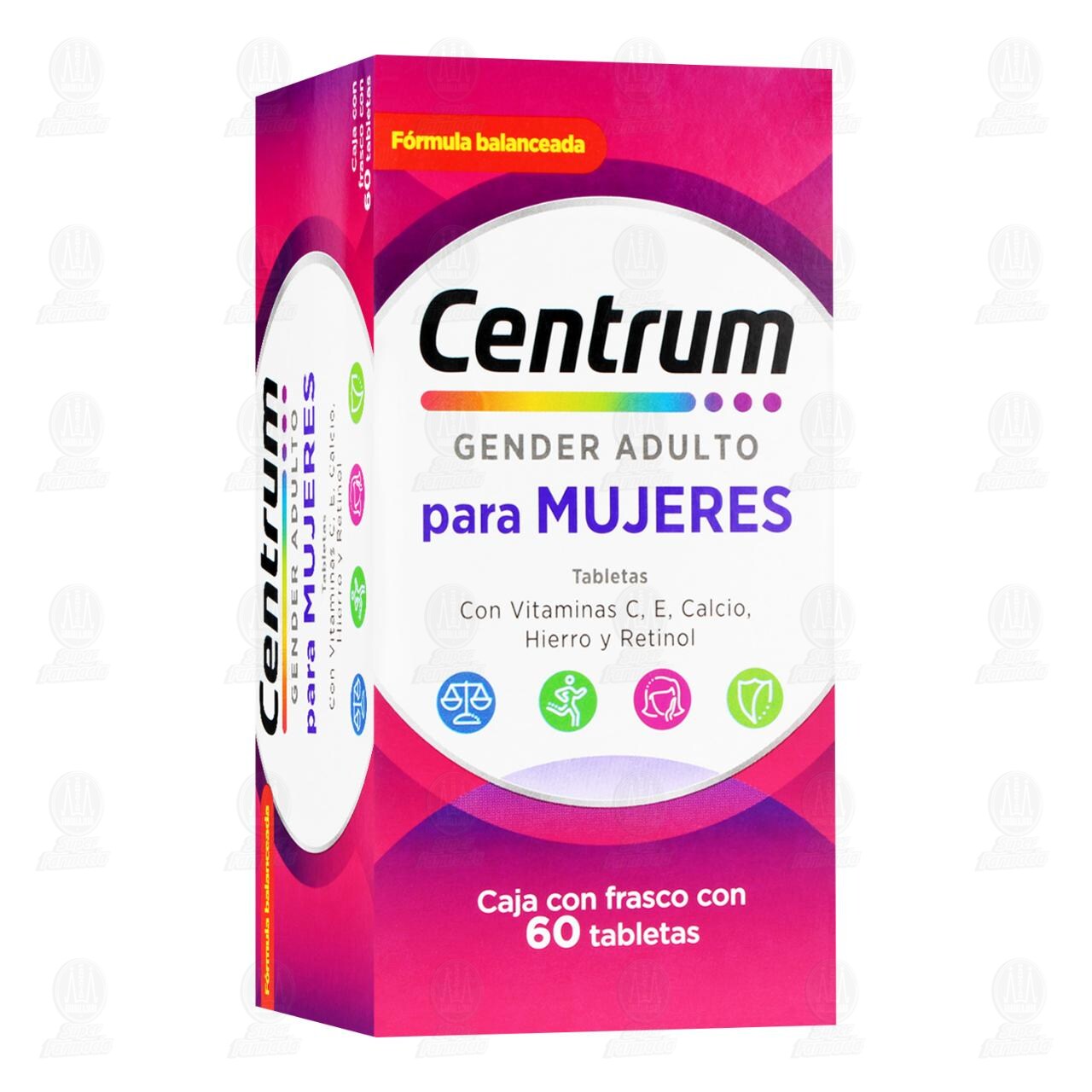 Centrum Gender Adulto para Mujeres, 60 Tabletas. de CENTRUM | Farmacias ...