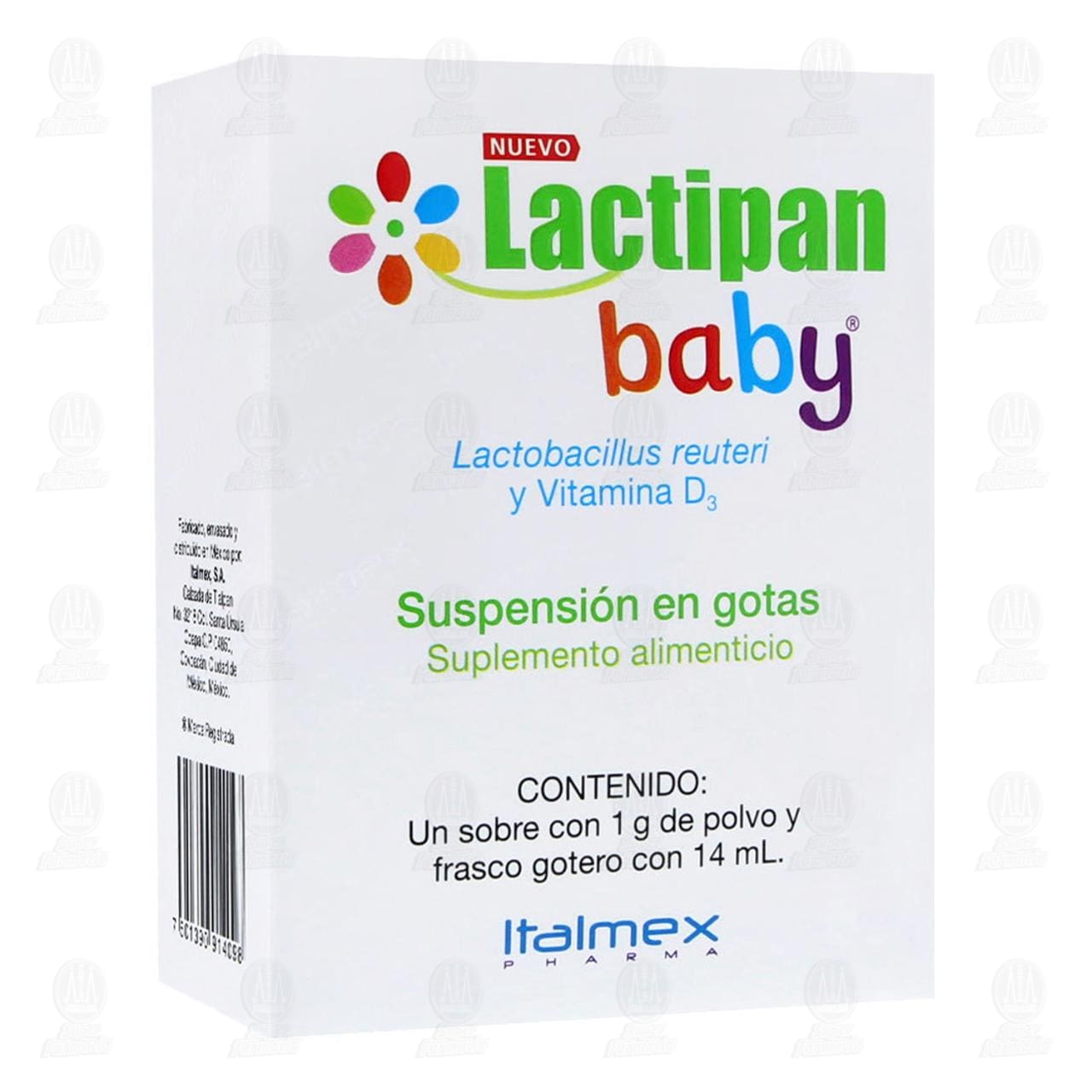 Lactipan Baby Suspensión, 14 ml. de LACTIPAN | Farmacias Guadalajara