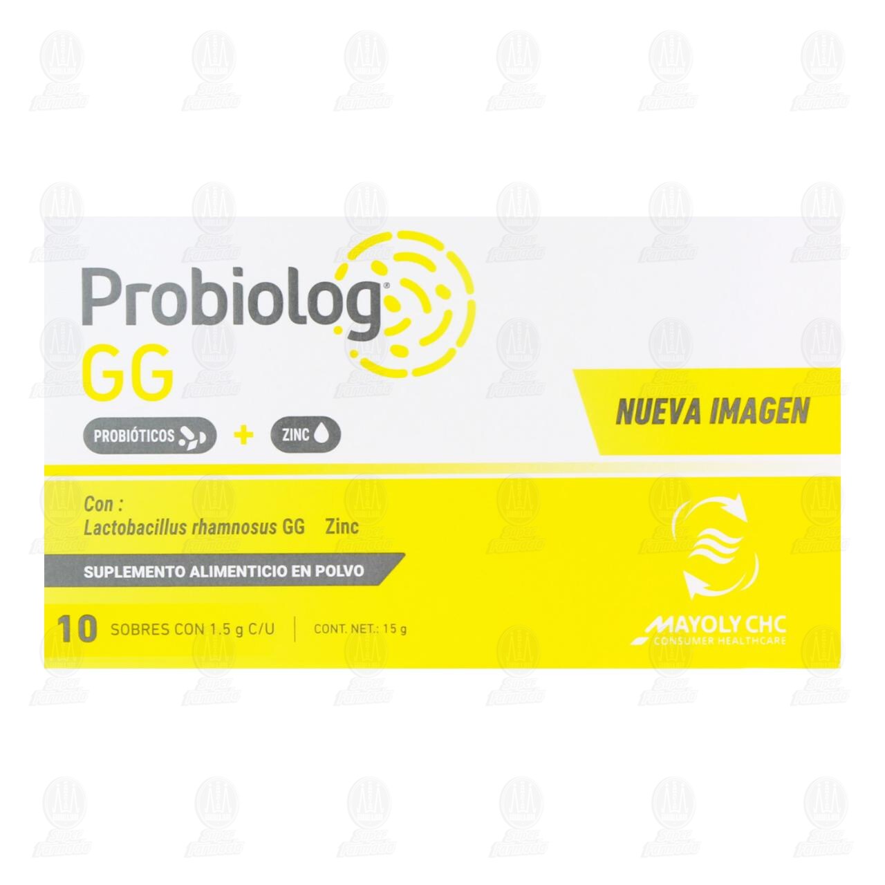 Probiolog GG 1.5 gr, 10 Sobres. de PROBIOLOG | Farmacias Guadalajara